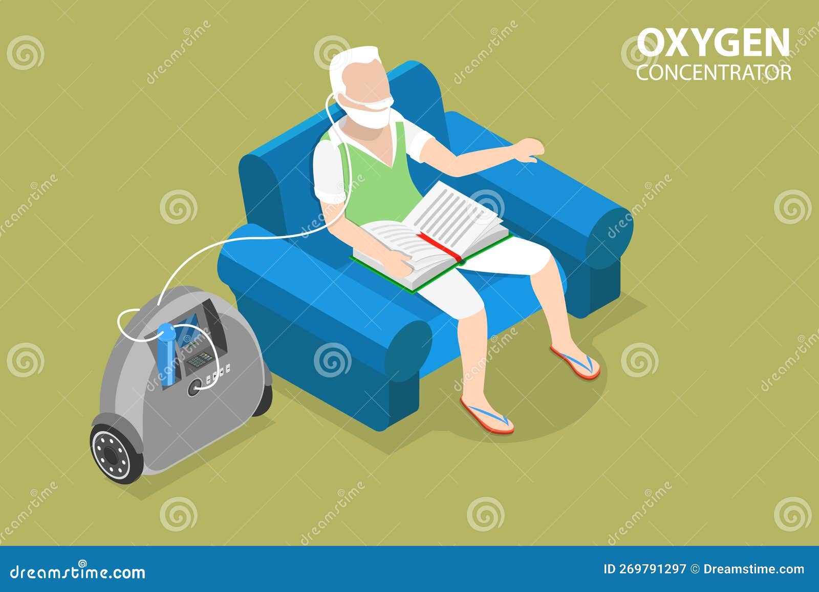 Medical Portable Syringe Infusion Dosing Pump Cartoon Vector ...