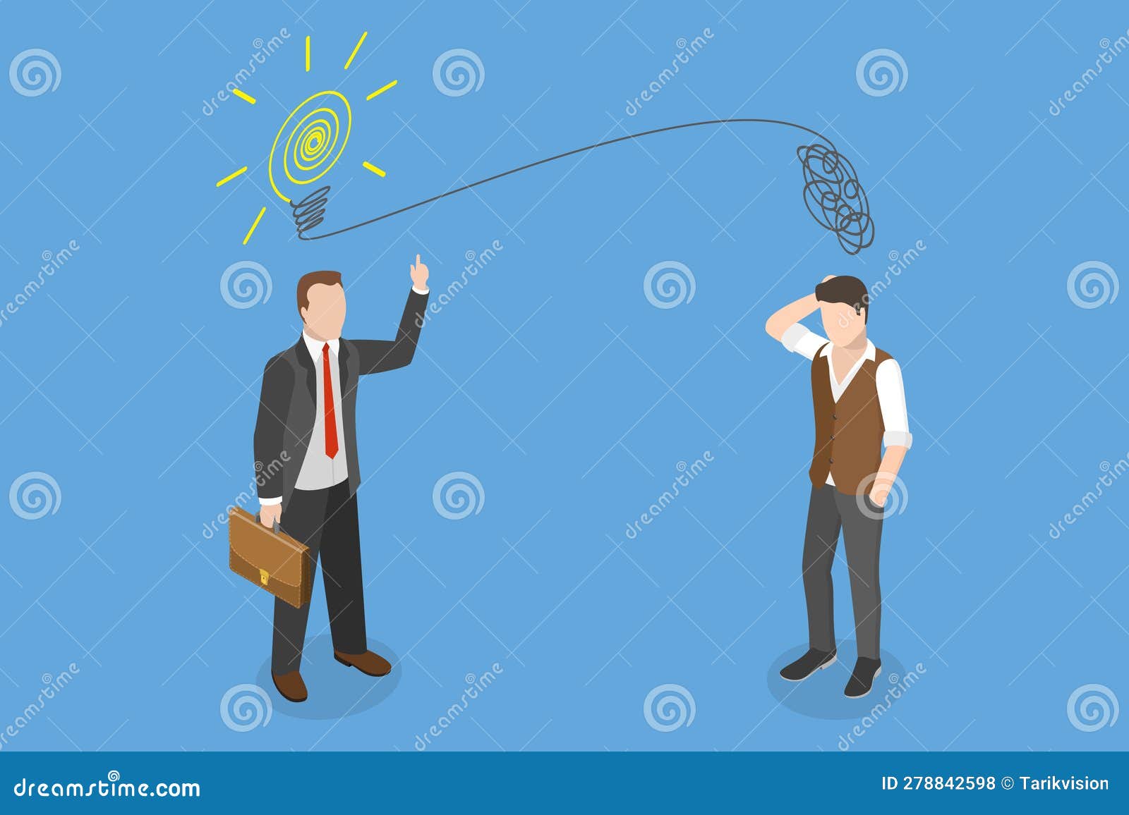 3D Isometric Flat Vector Conceptual Illustration of Proactivity Vs ...