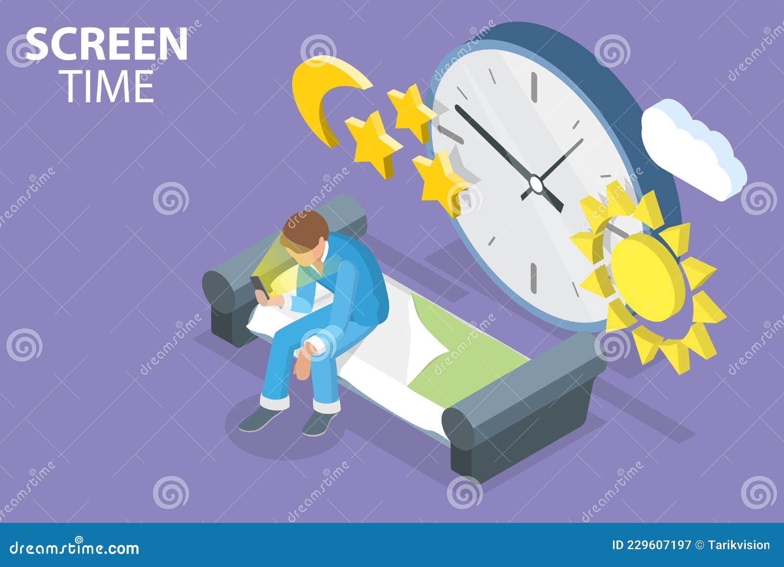 Screen Time Measurement Of Application Speed Smartphone Screen With ...