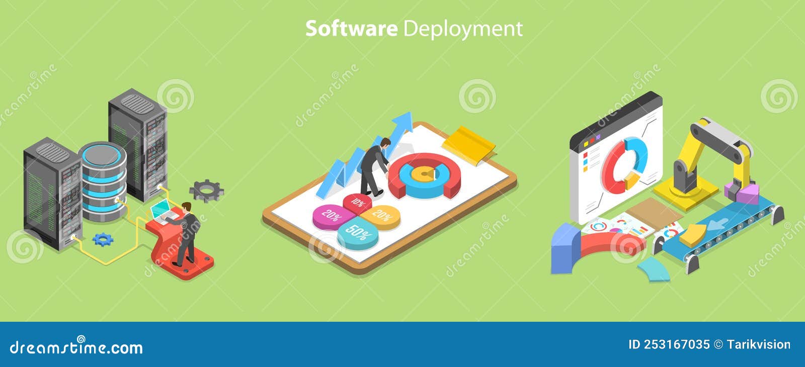 Deploy Deployment Shows Put Into Position And Install Stock Photo ... Deploy Deployment Shows Put Into Position And Install Stock Photo ...