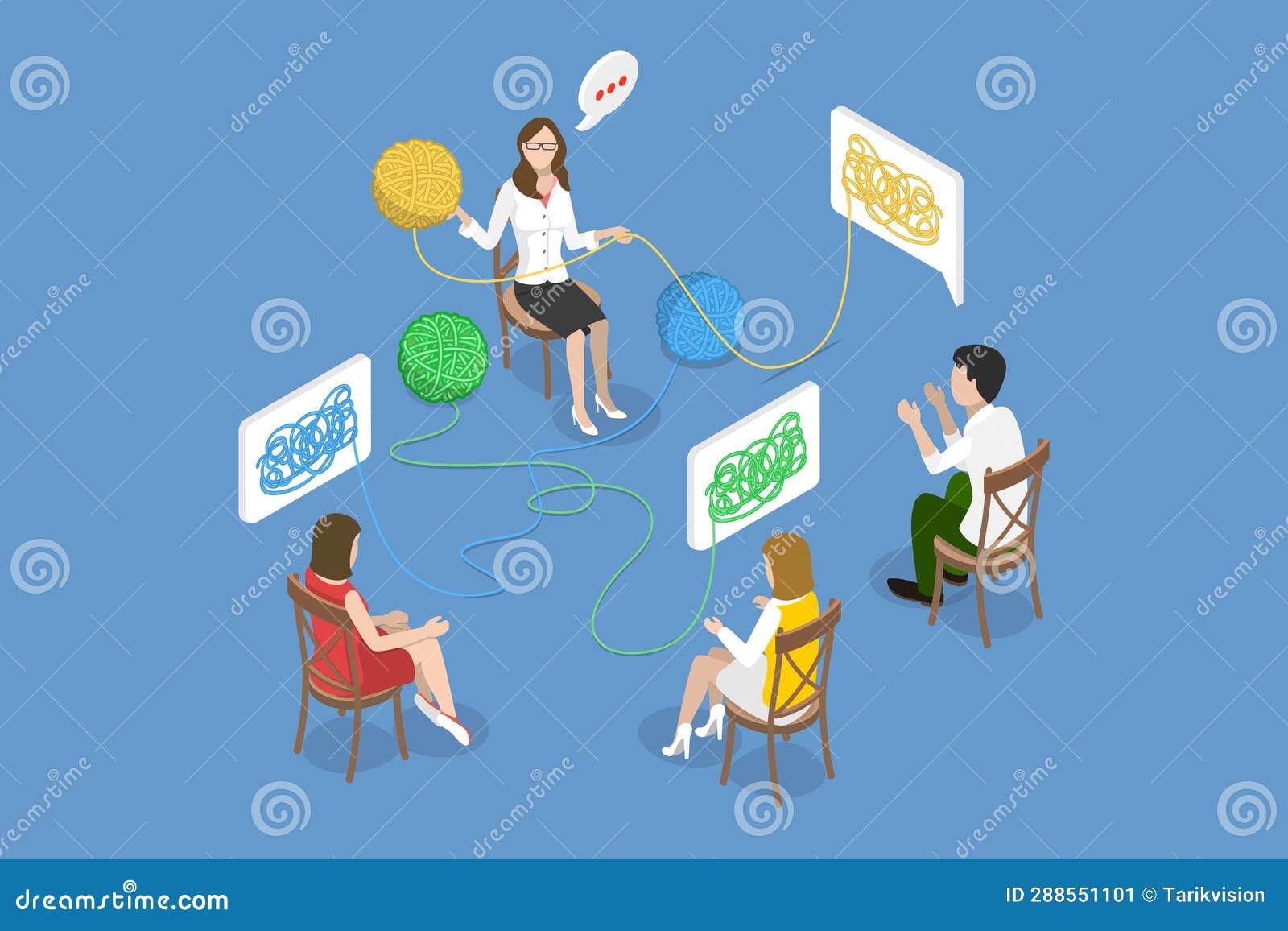 3D Isometric Flat Vector Conceptual Illustration of Solving ...