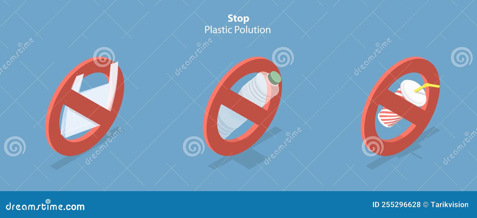 Stop Plastic Pollution Campaign. Zero Waste And Plastic Free Slogan ...