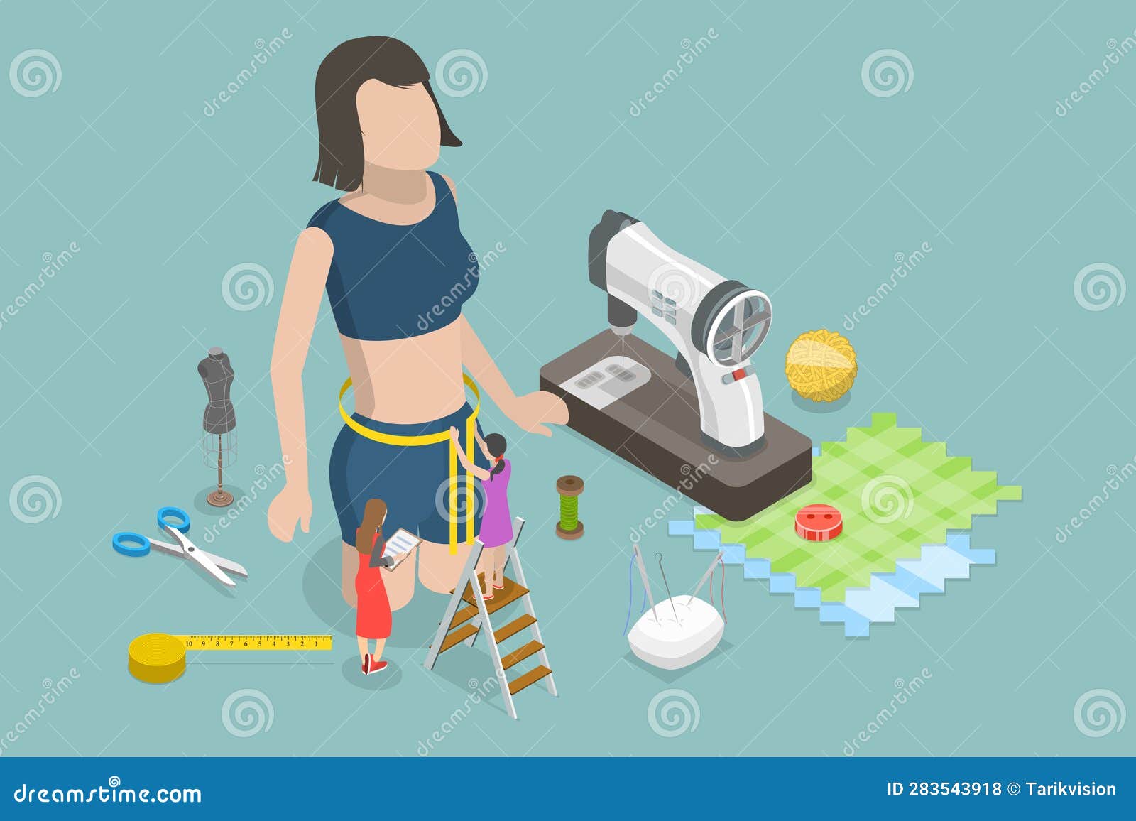 Tailor Measurements Drop Shadow Black Glyph Icons Set. Human Body ...