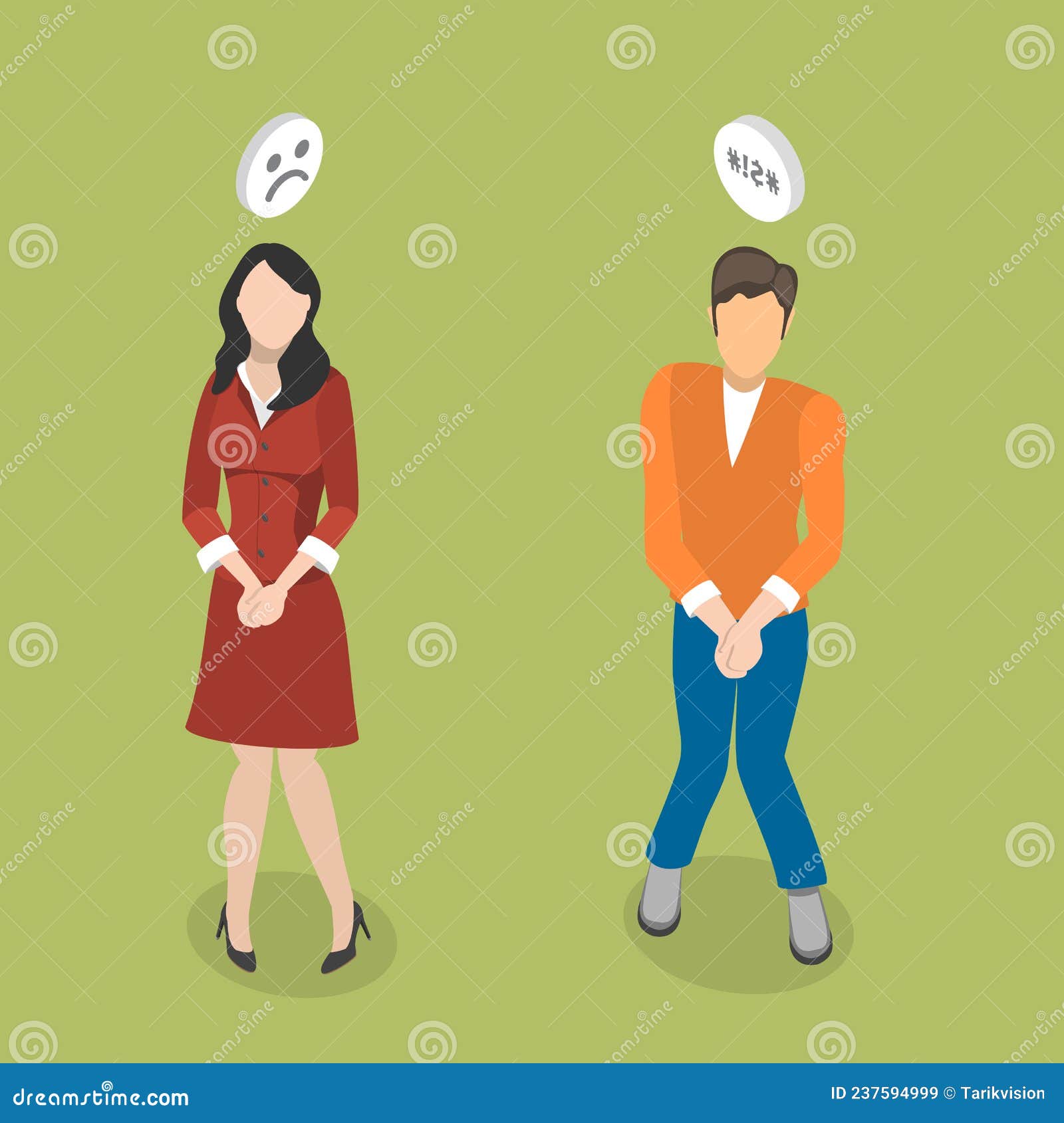 3D Isometric Flat Vector Conceptual Illustration of Urinary Urgency ...