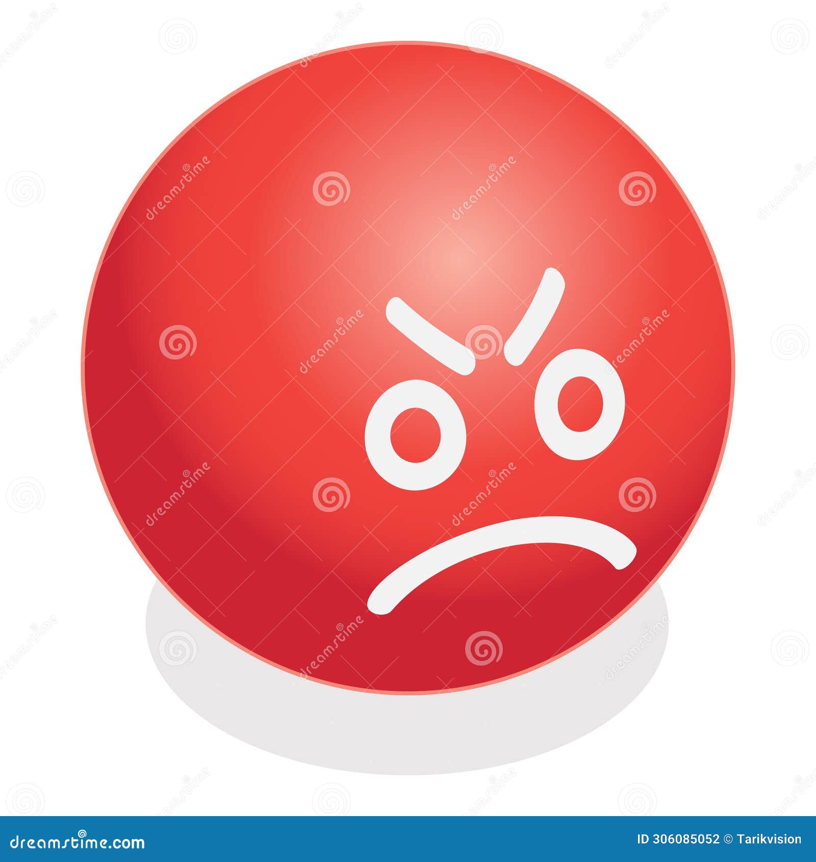 3D Isometric Flat Vector Illustration of Basic Emotions. Item 7 Stock ...