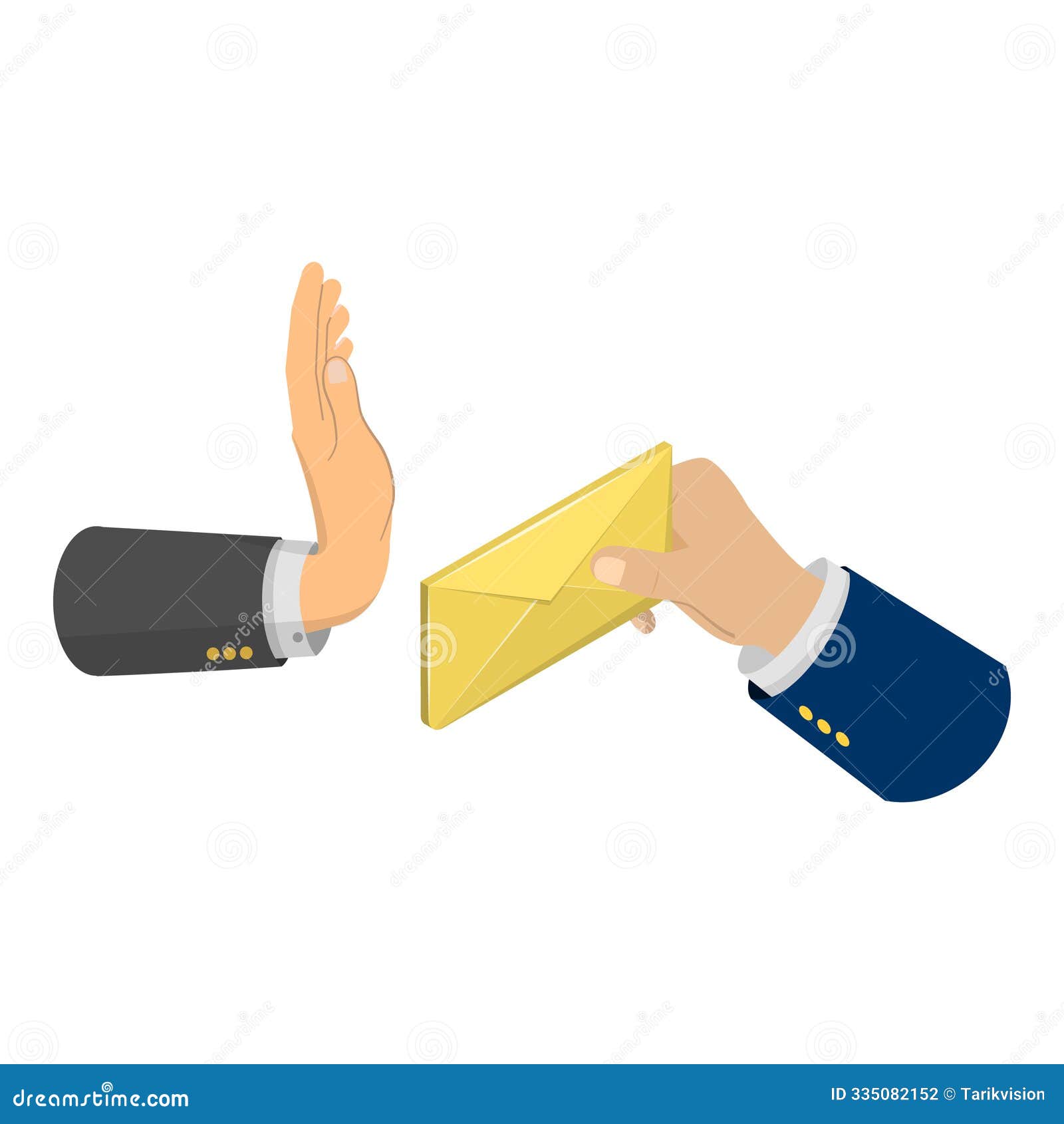 3D Isometric Flat Vector Illustration of Corruption and Venality. Item ...