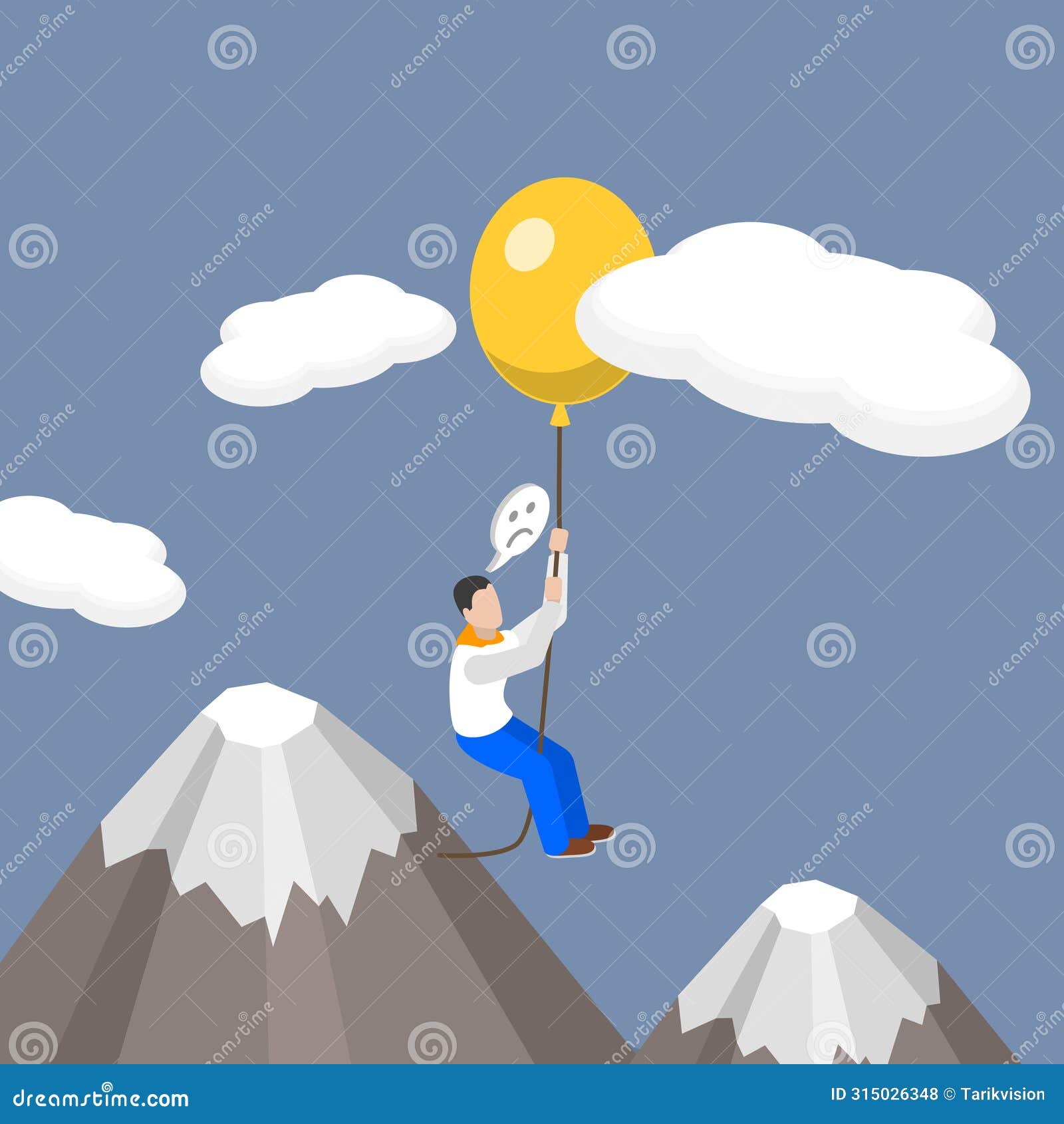3D Isometric Flat Vector Illustration of Courage and Creativity Stock ...