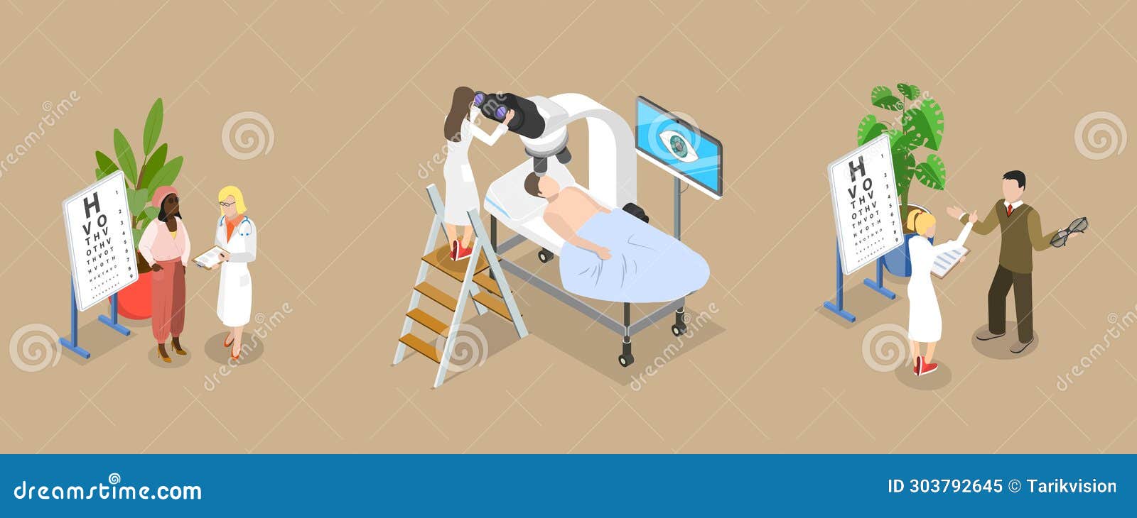 Illustration, LASIK Vision Correction, Medical Illustration ...