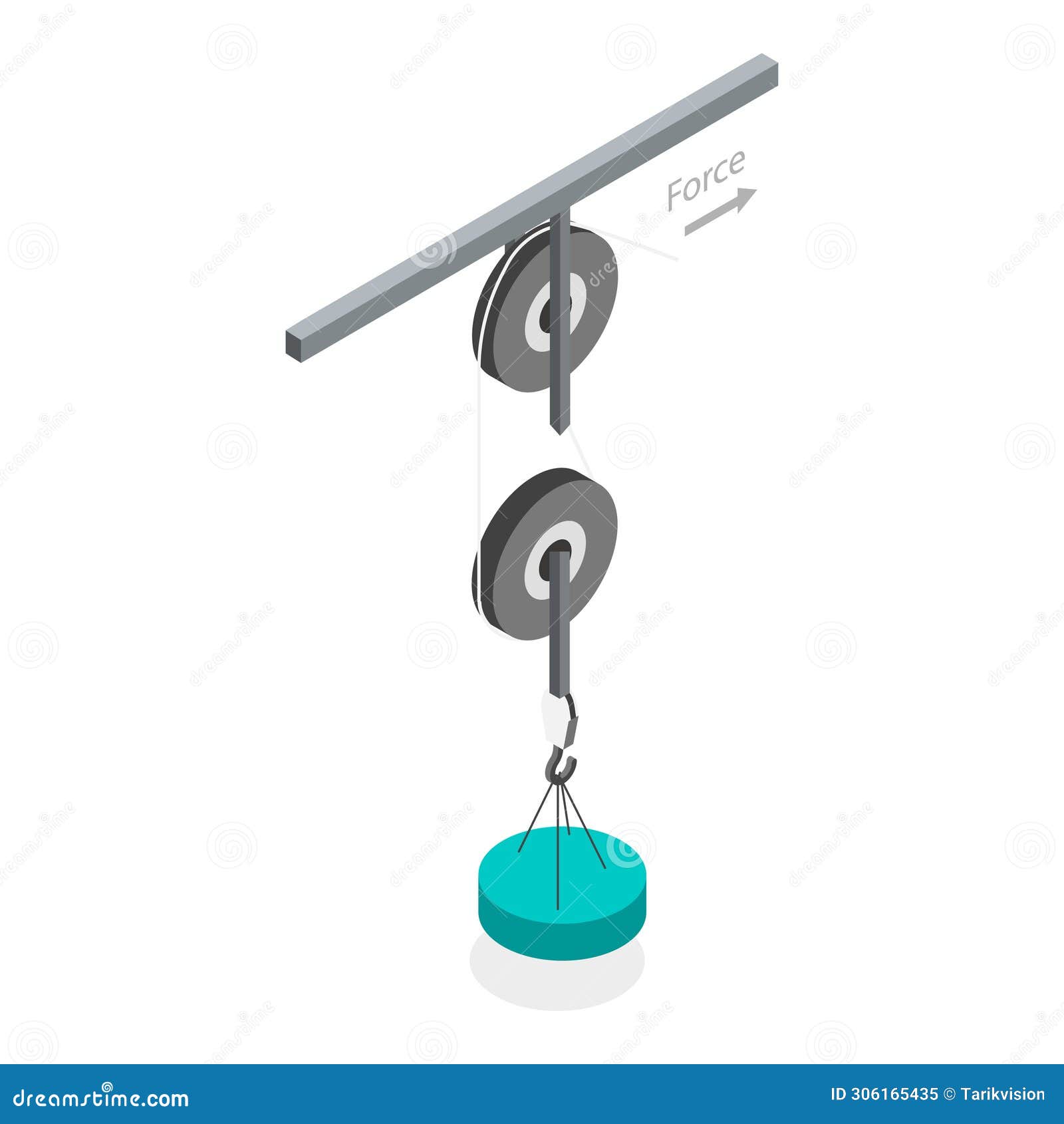 3D Isometric Flat Vector Illustration of Pulley Types. Item 2 Stock ... 3D Isometric Flat Vector Illustration of Pulley Types. Item 2 Stock ...