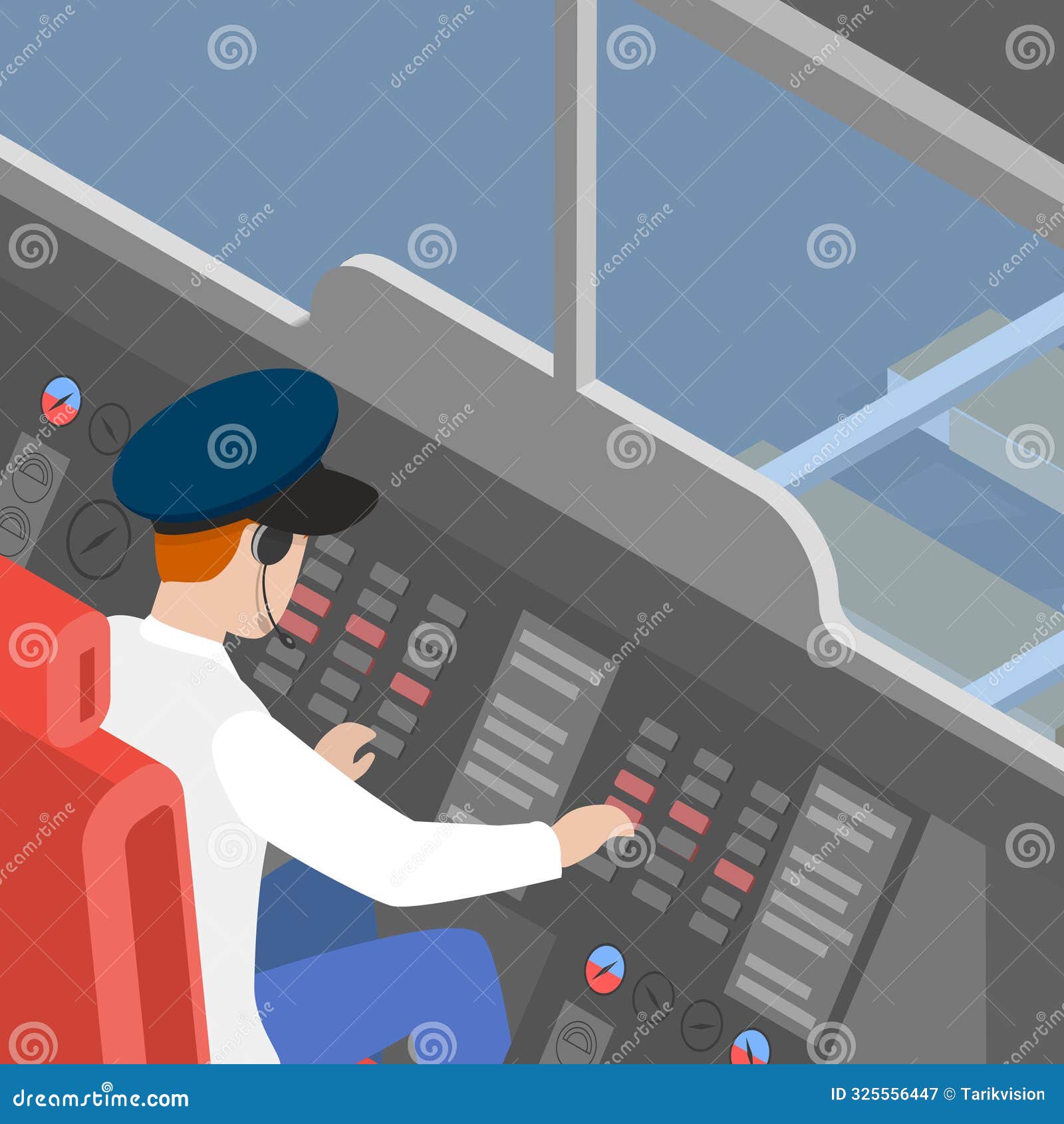 Train Driver Icon, Cartoon Style | CartoonDealer.com #78688159