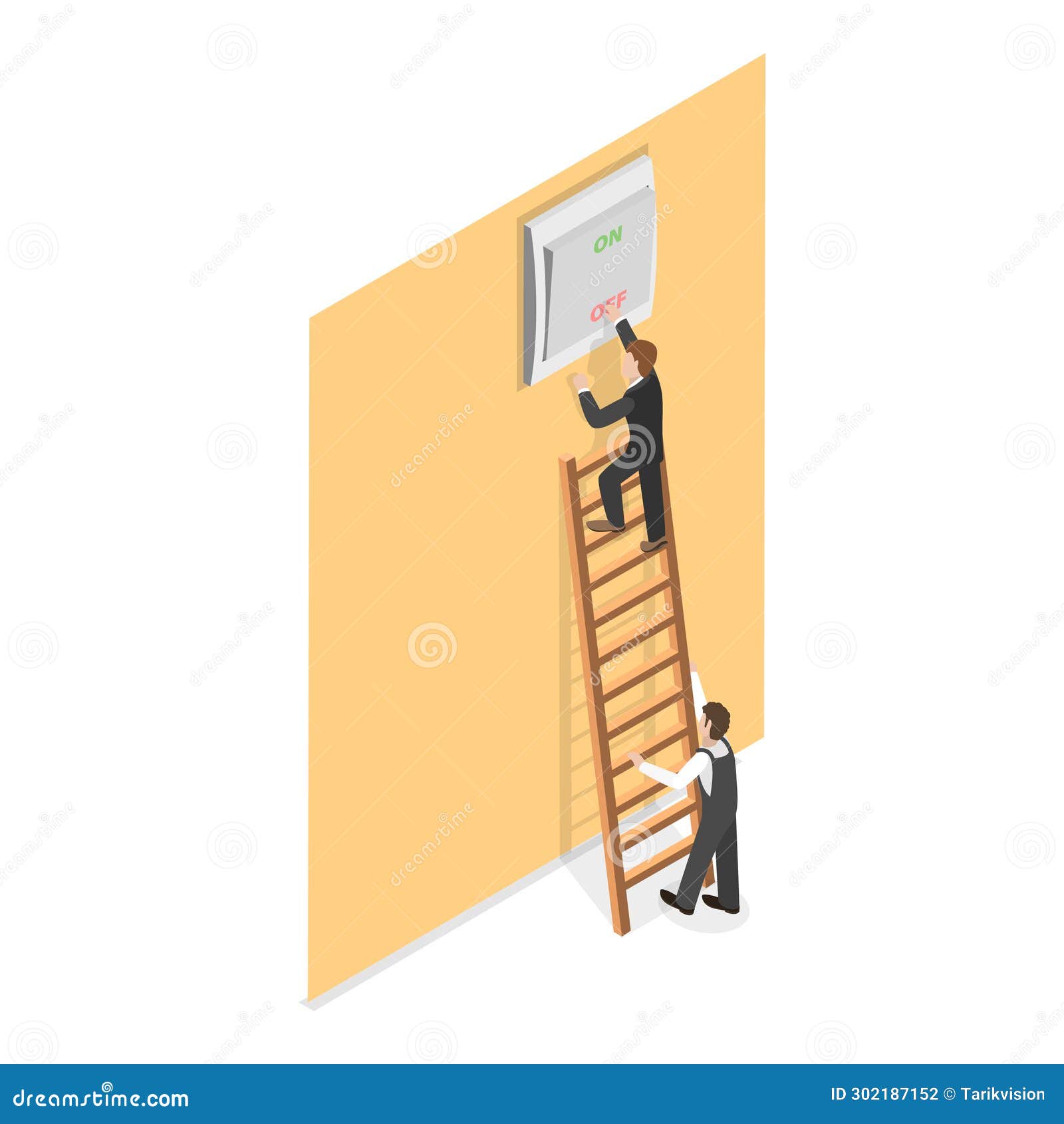 3D Isometric Flat Vector Illustration of Unpluging Appliances. Item 1 ...