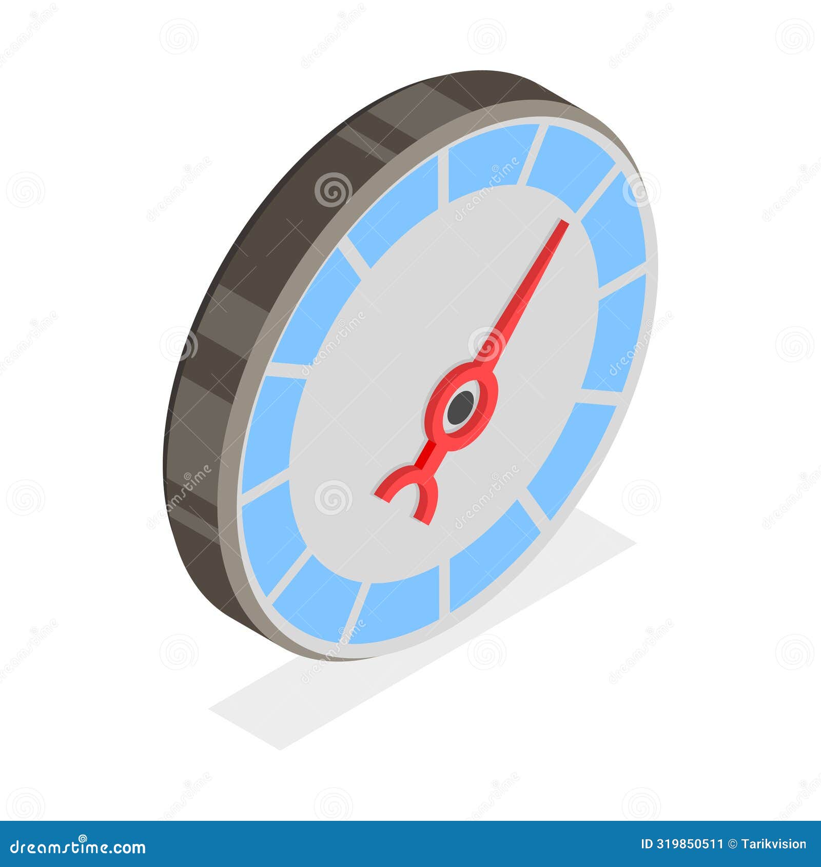 3D Isometric Flat Vector Set of Meter Set. Item 3 Stock Vector ...