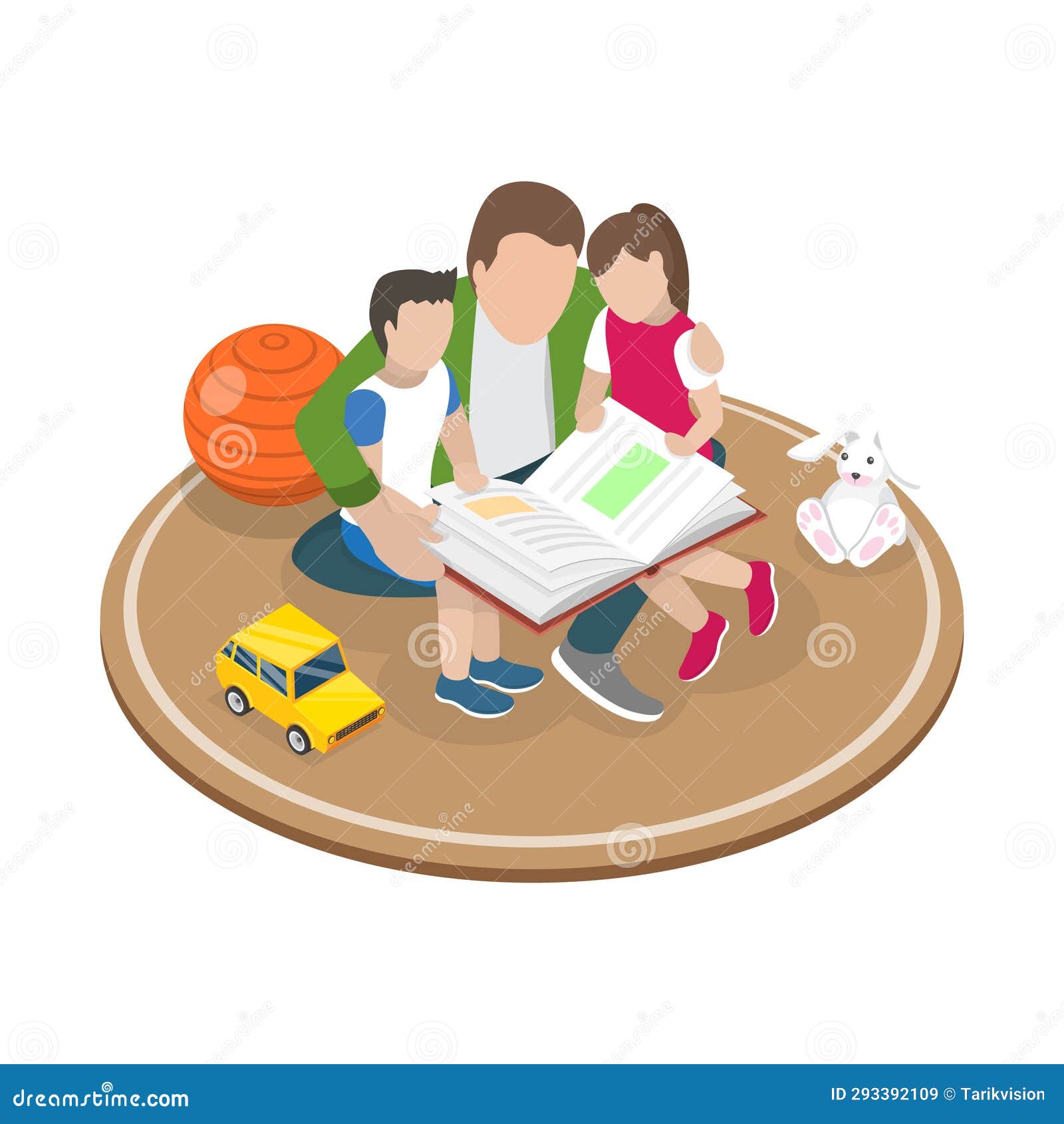 Set Scenes With Happy Parents Taking Kids In School Uniform To School ...