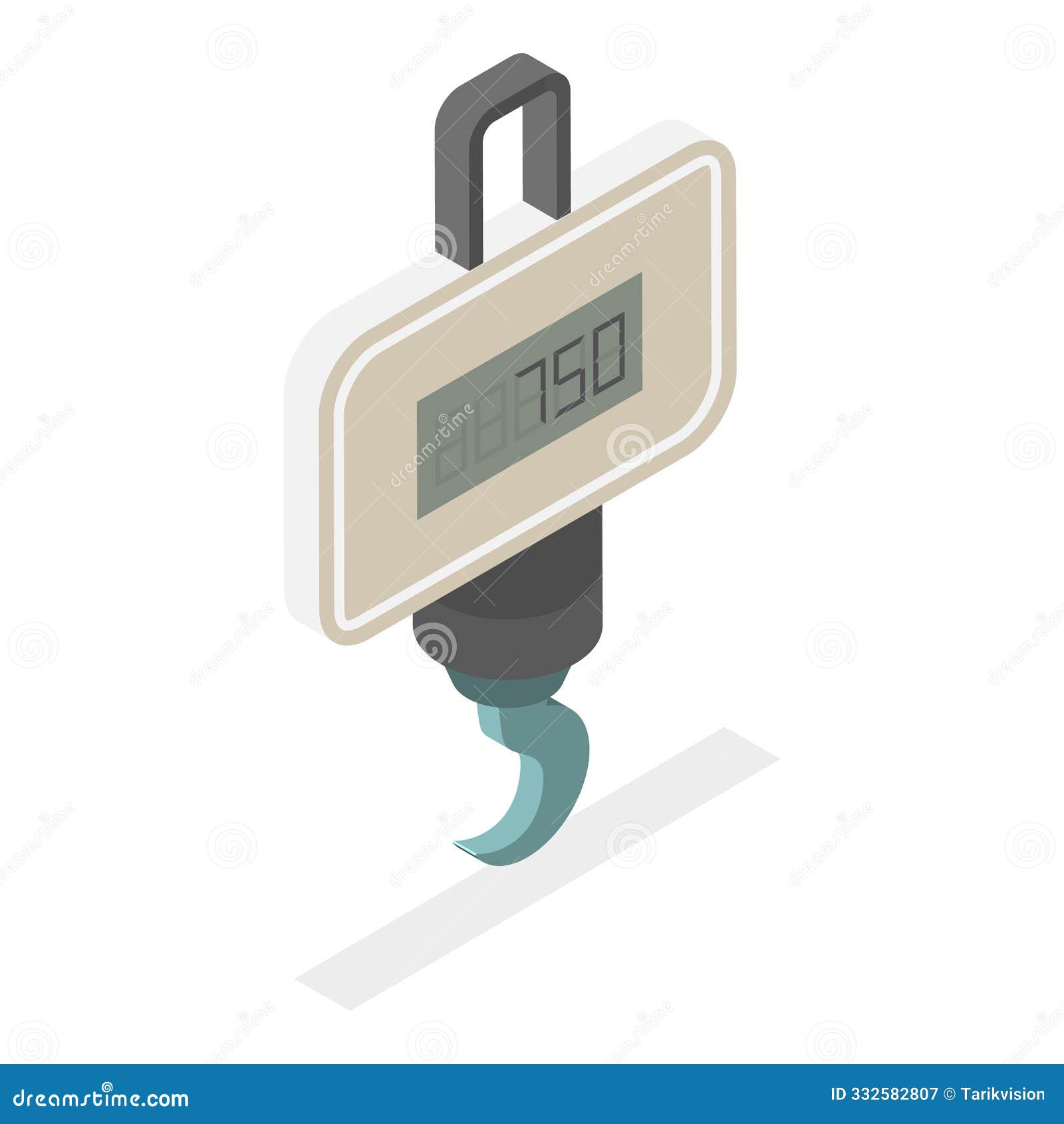 3D Isometric Flat Vector Set of Scales Types. Item 1 Stock Illustration ...