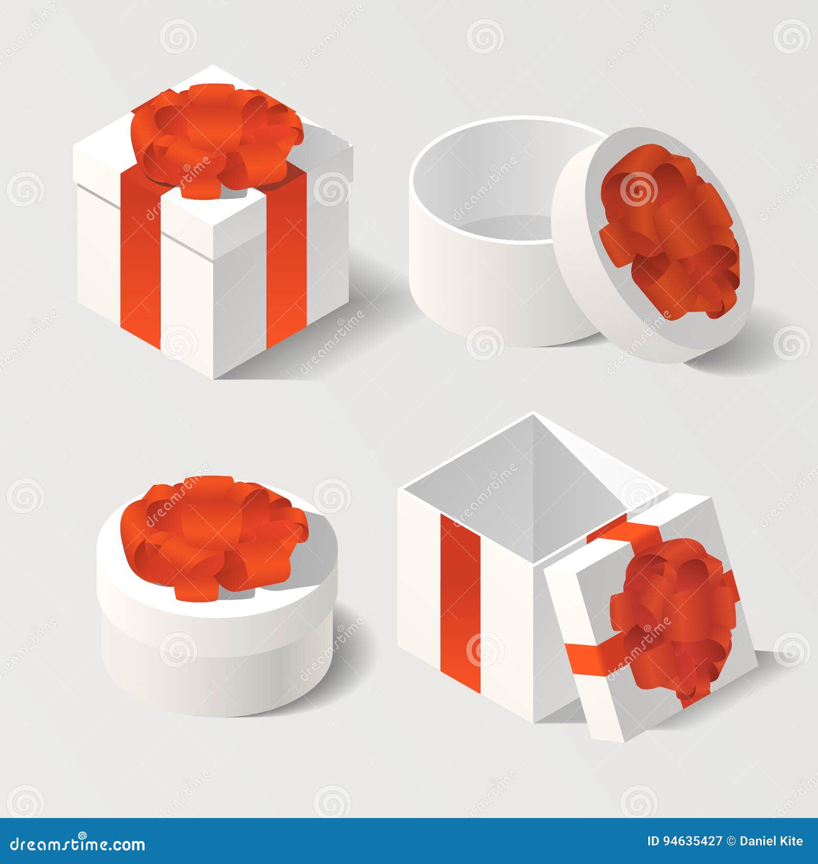 3D isometric gift boxes stock vector. Illustration of crate - 94635427