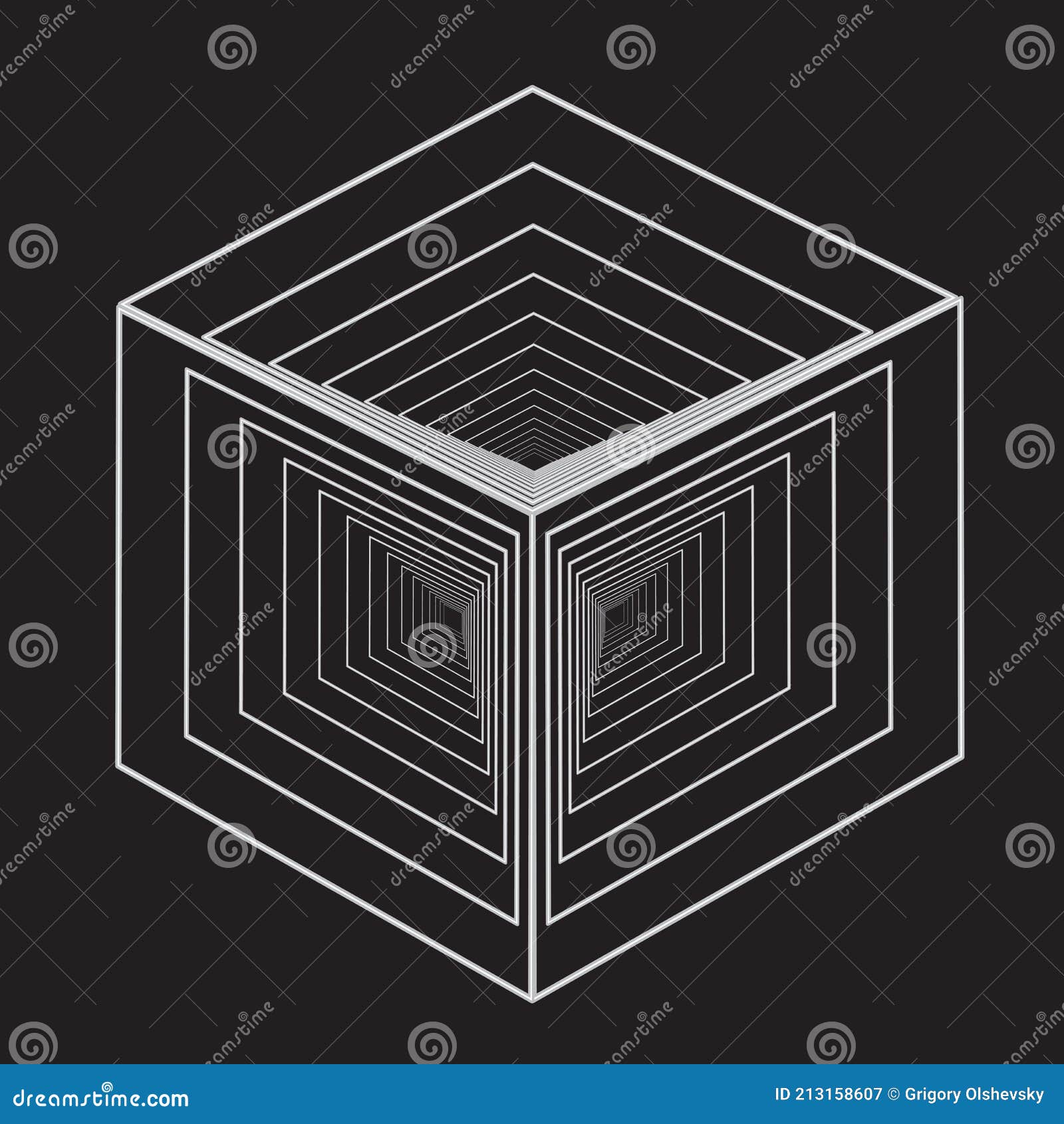Nested Cubes Stock Illustrations – 16 Nested Cubes Stock Illustrations ...
