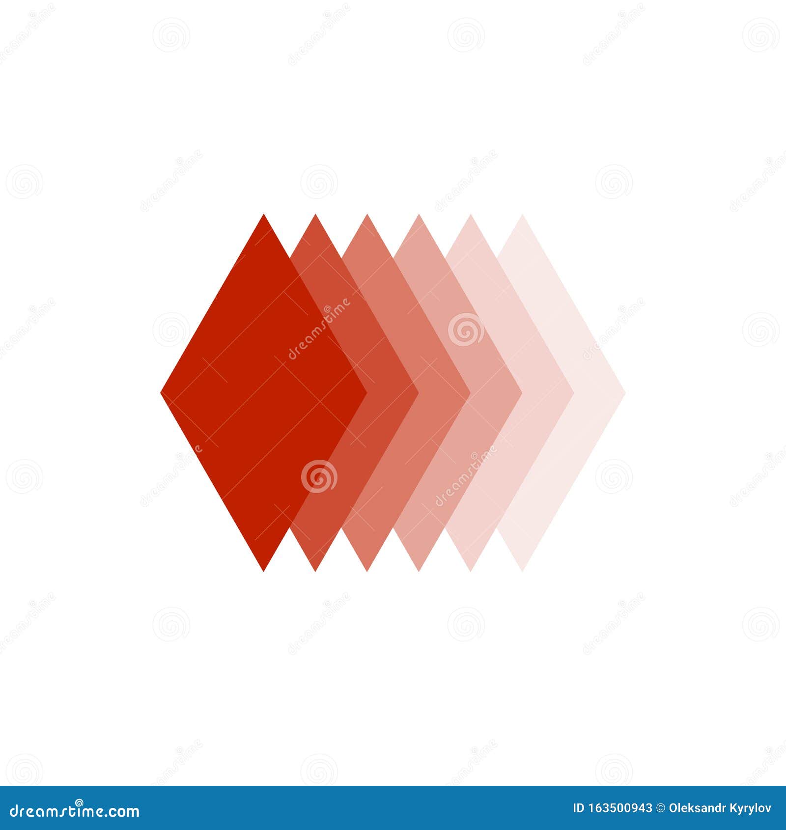 3D Isometric Infographic Design of Fading Layers with 6 Leves. Can Be ...