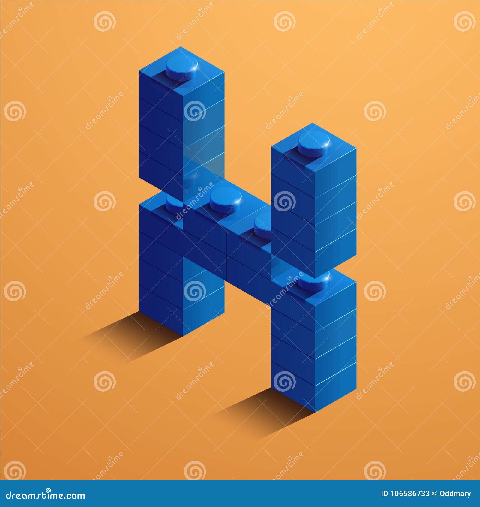 3d Isometric Letter X of the Alphabet. 3d Isometric Plastic Letter from ...