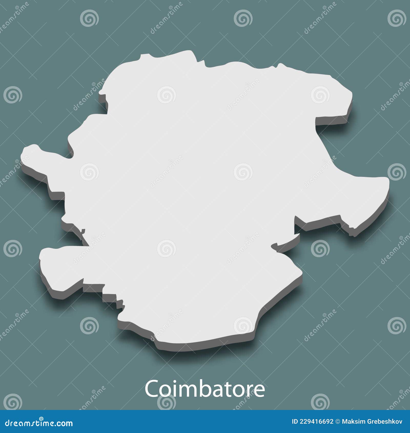 Coimbatore City Buildings Clipart