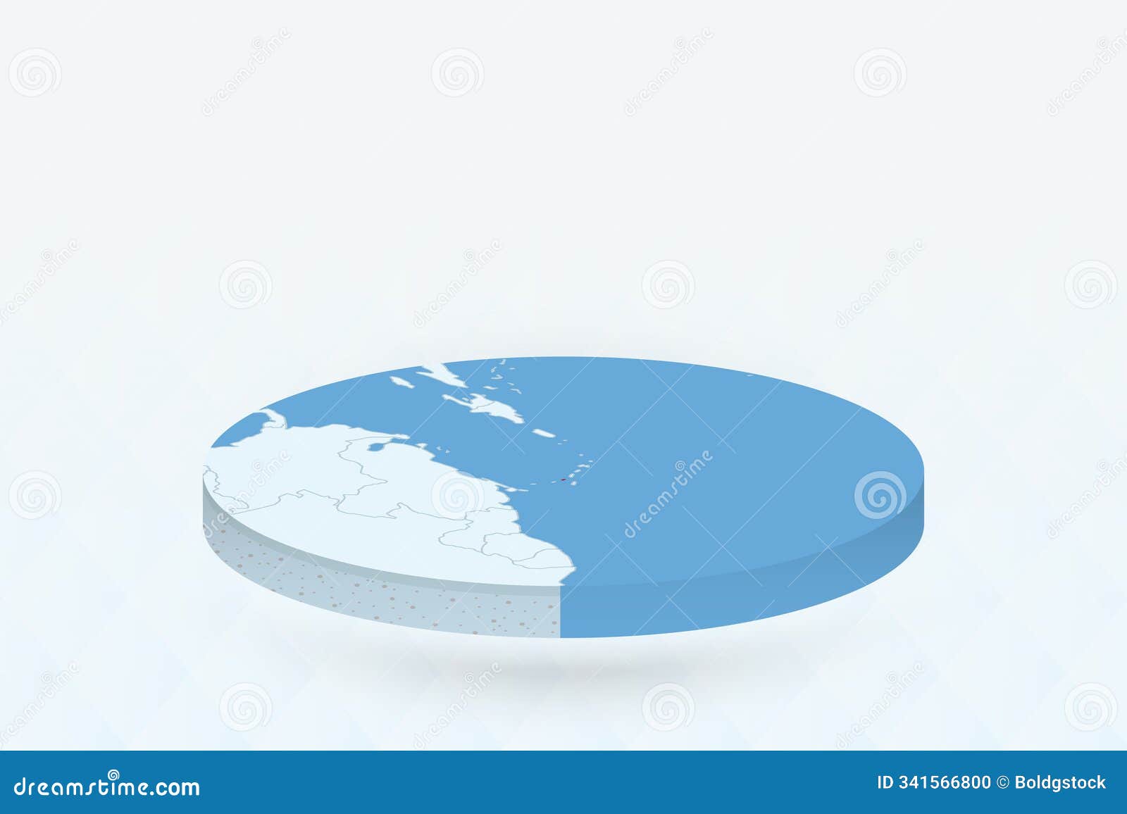 Saint Vincent And The Grenadines Population Map. Large Group Of People ...