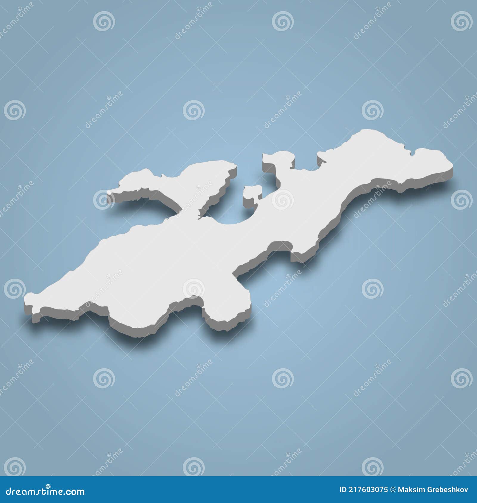 Lembata Island Republic Of Indonesia, Lesser Sunda Islands Map Vector ...