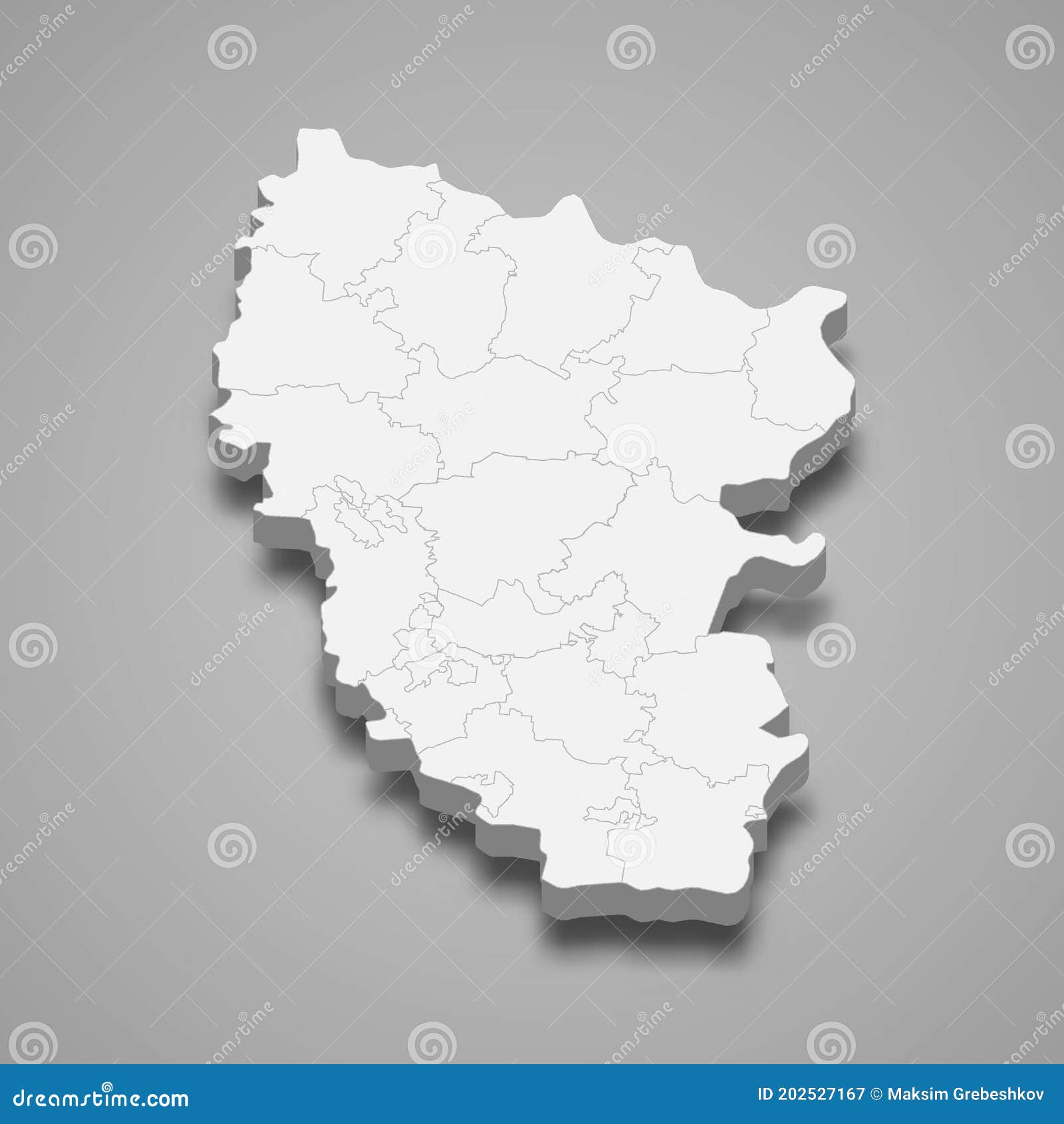 Luhansk Map, Oblast Center City In Ukraine. Municipal Administrative ...