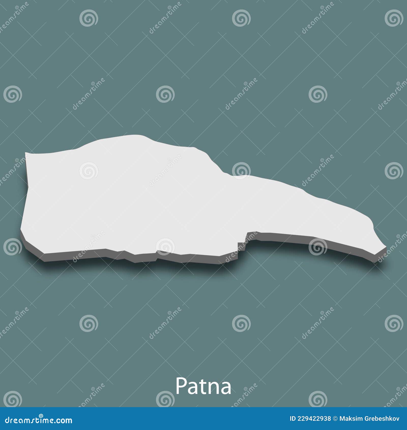 Patna Map. Detailed Black Map Of Patna City Poster With Roads ...