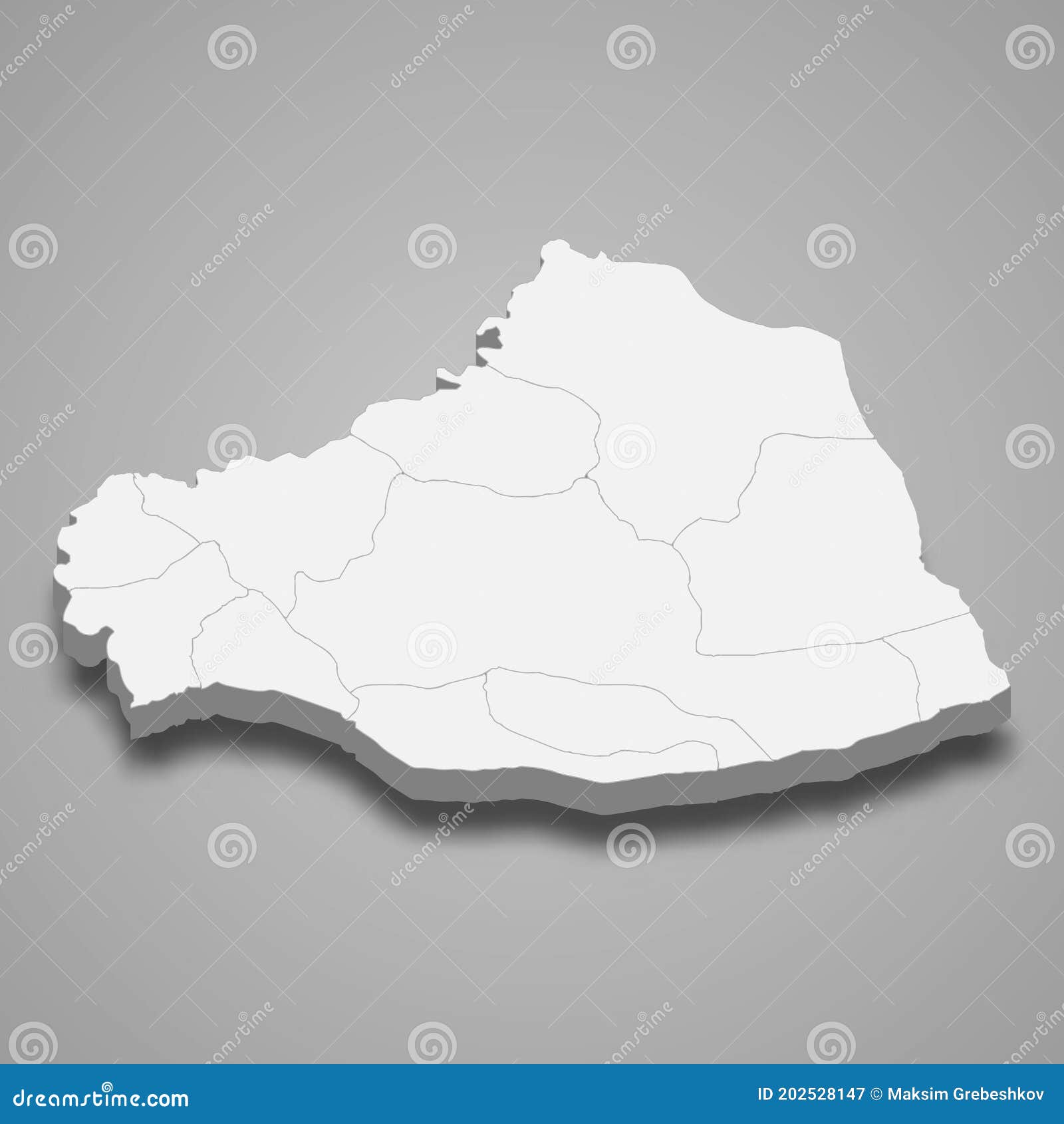 3d Isometric Map of Sanliurfa is a Province of Turkey Stock ...