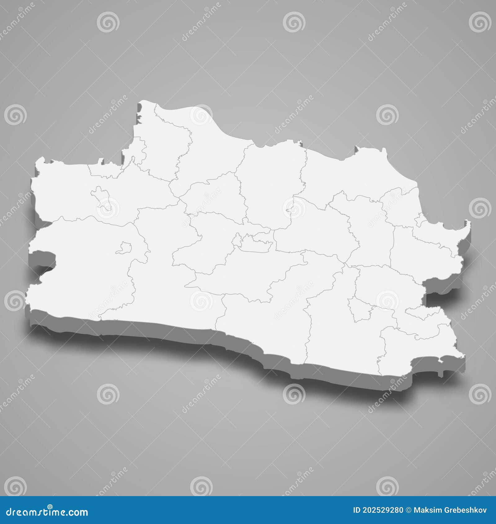 3d Isometric Map of West Java is a Province of Indonesia Stock ... 3d Isometric Map of West Java is a Province of Indonesia Stock ...