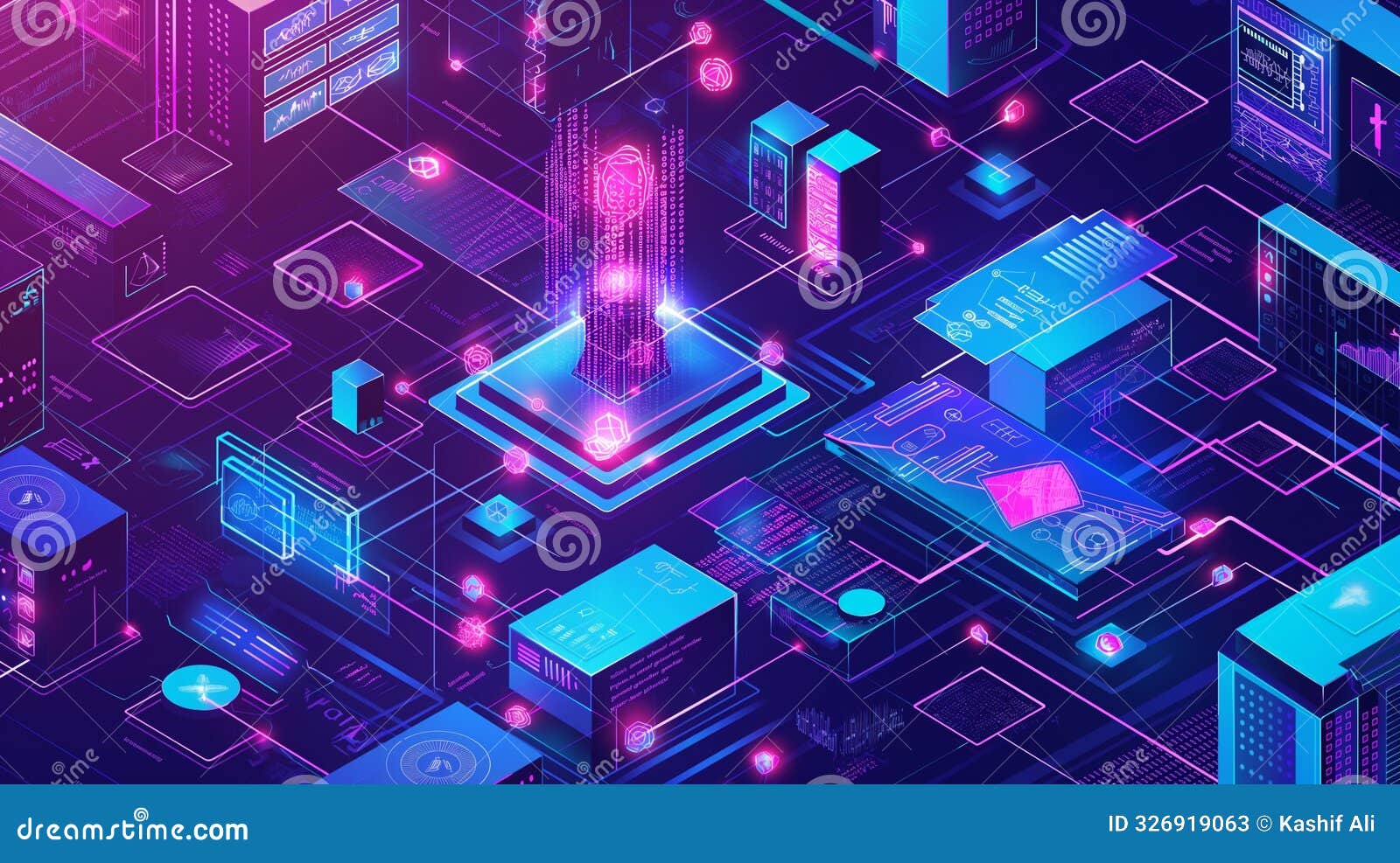 3D Isometric Vector AI In Healthcare Cybersecurity Systems Royalty-Free Stock Photo ...