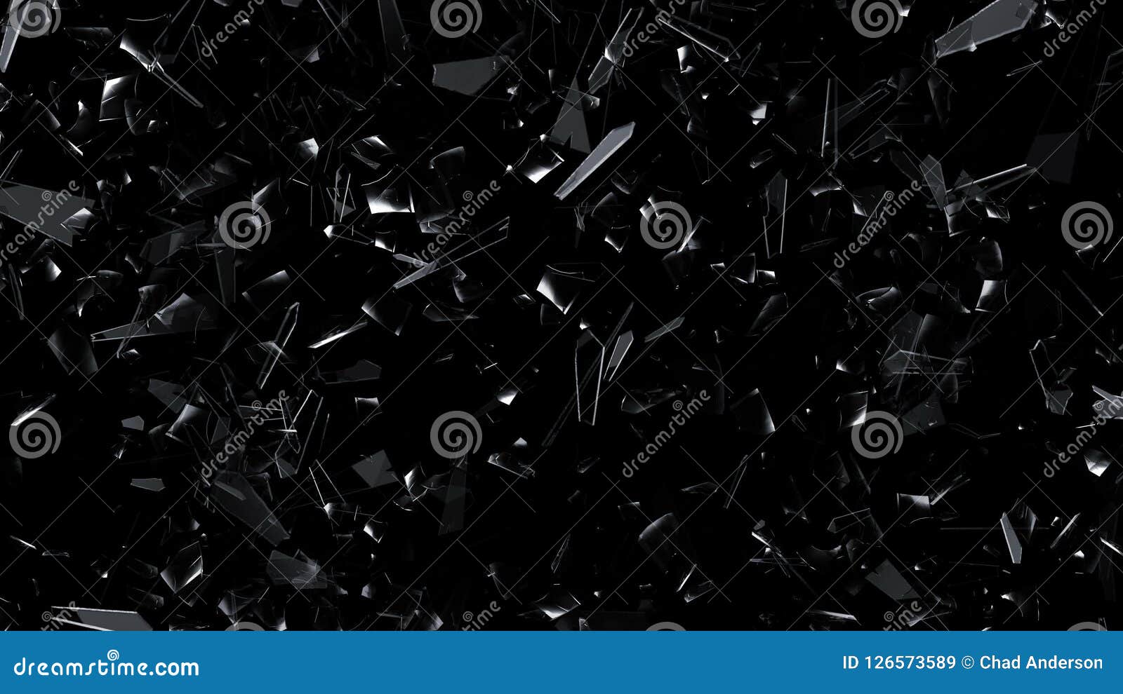 Glass Shattering Exploding Shards Broken 4K Stock Video - Video of ...