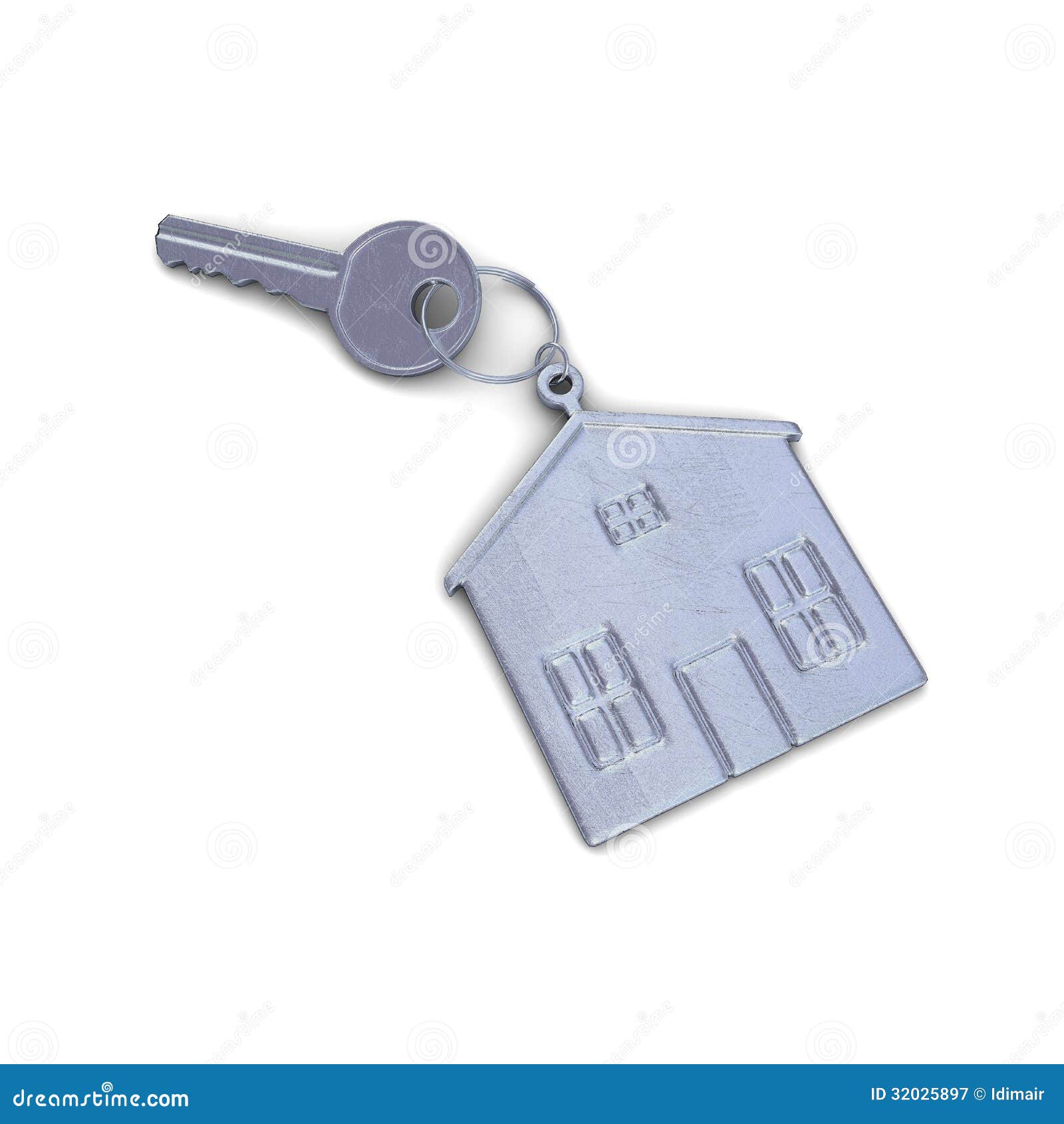 3d key stock illustration. Illustration of background - 32025897