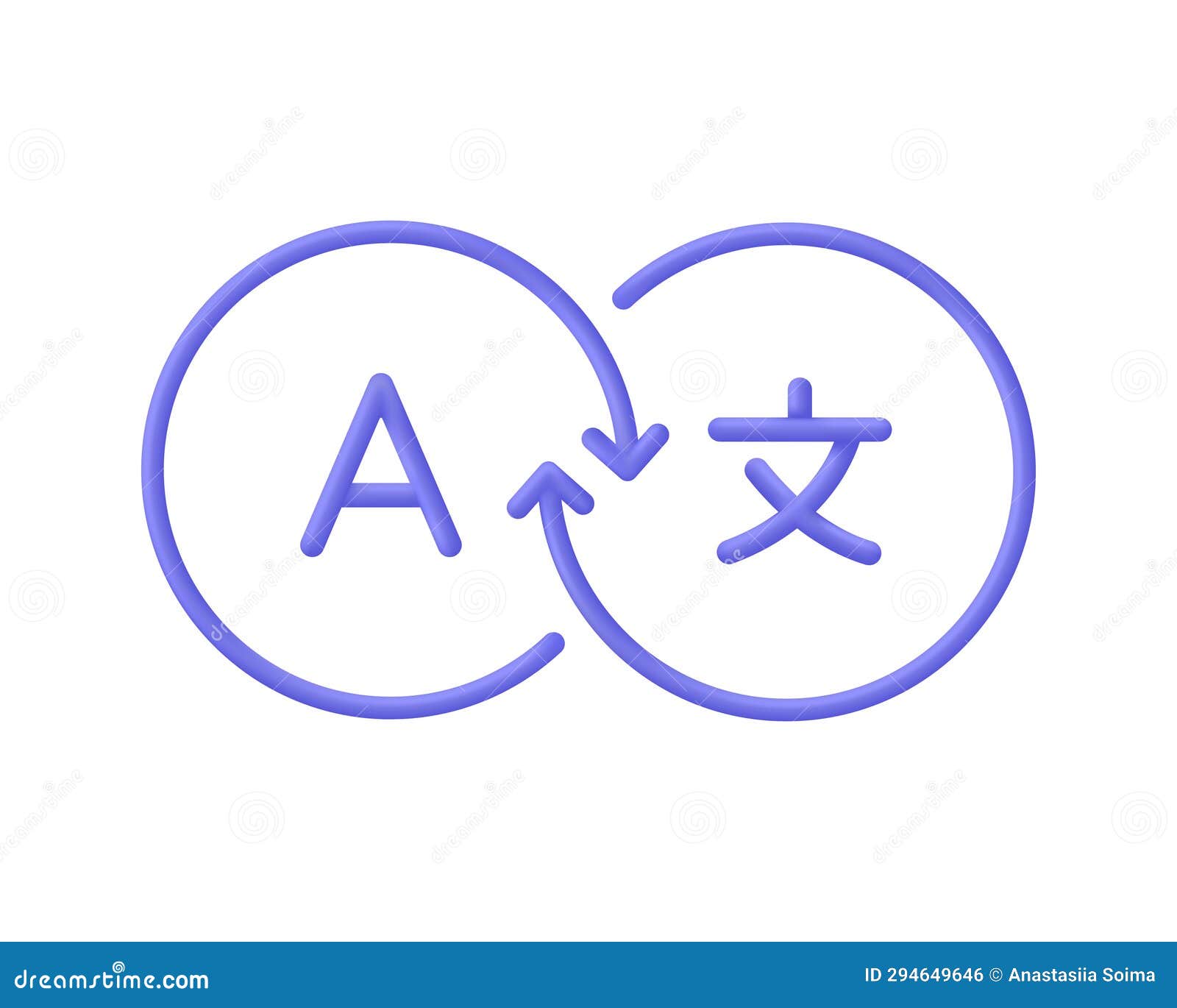 3D Language Translation Sign. E-learning and Education, Learning ...