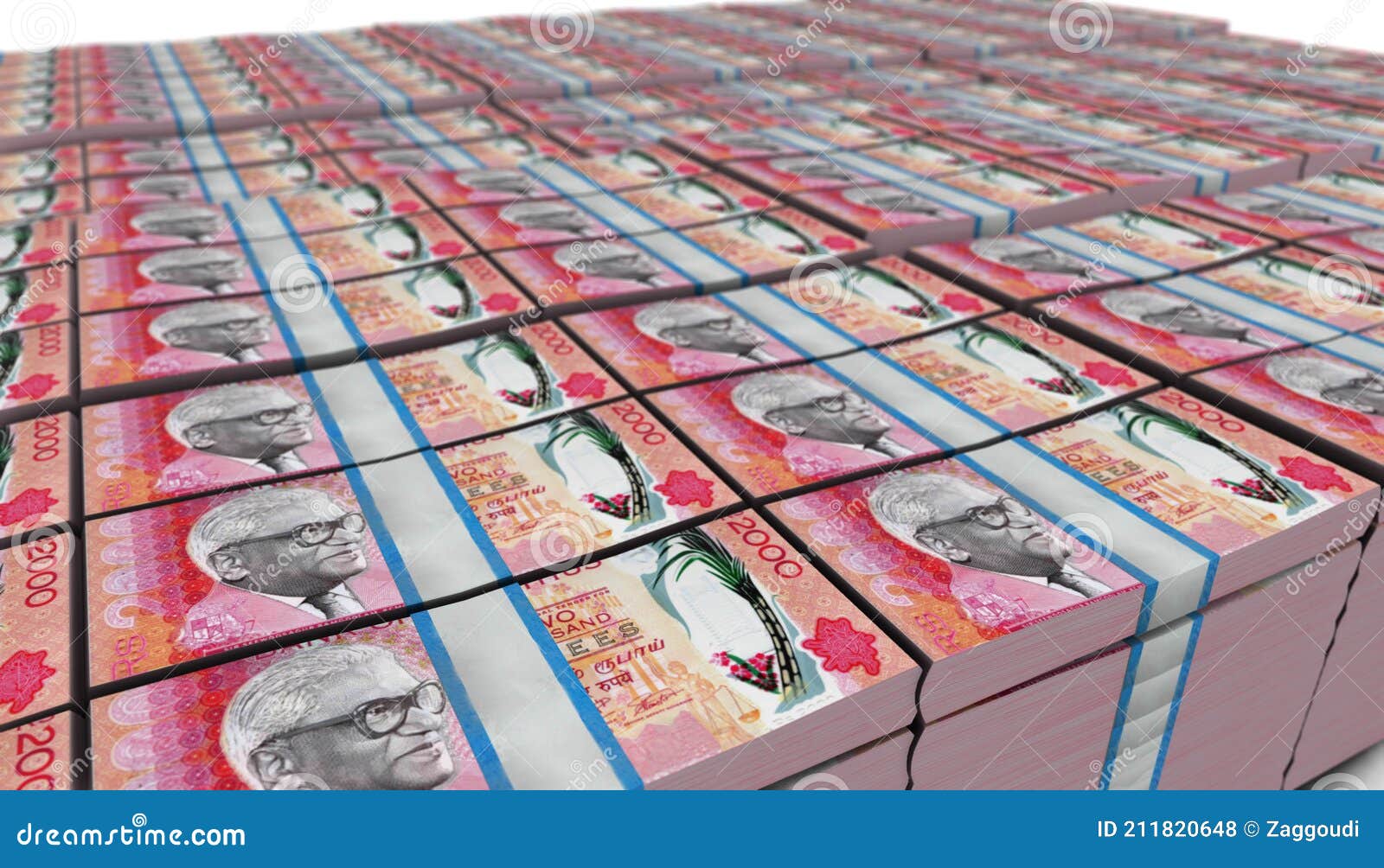 Mauritian Rupee MUR Vector Illustration | CartoonDealer.com #211700126