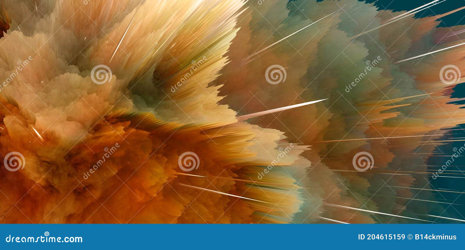 Explosion Dramatic in Layer Stock Illustration - Illustration of effect ...