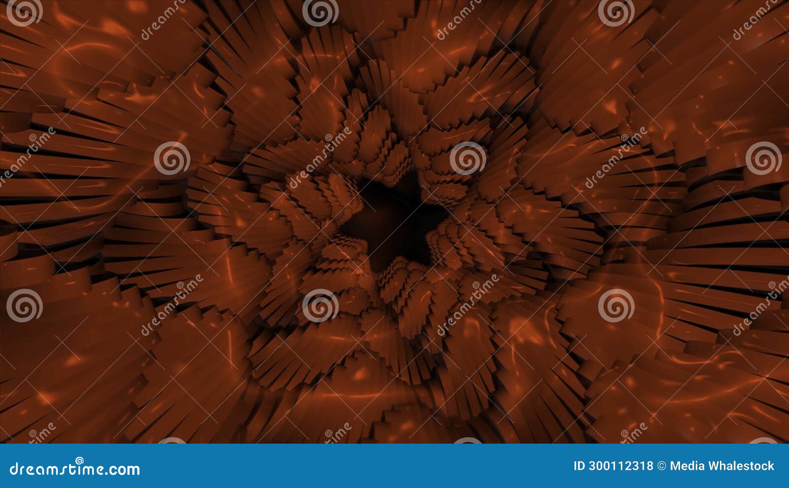 3D Layers Move in Shape of Star. Motion. Layers Move in Spiral with ...