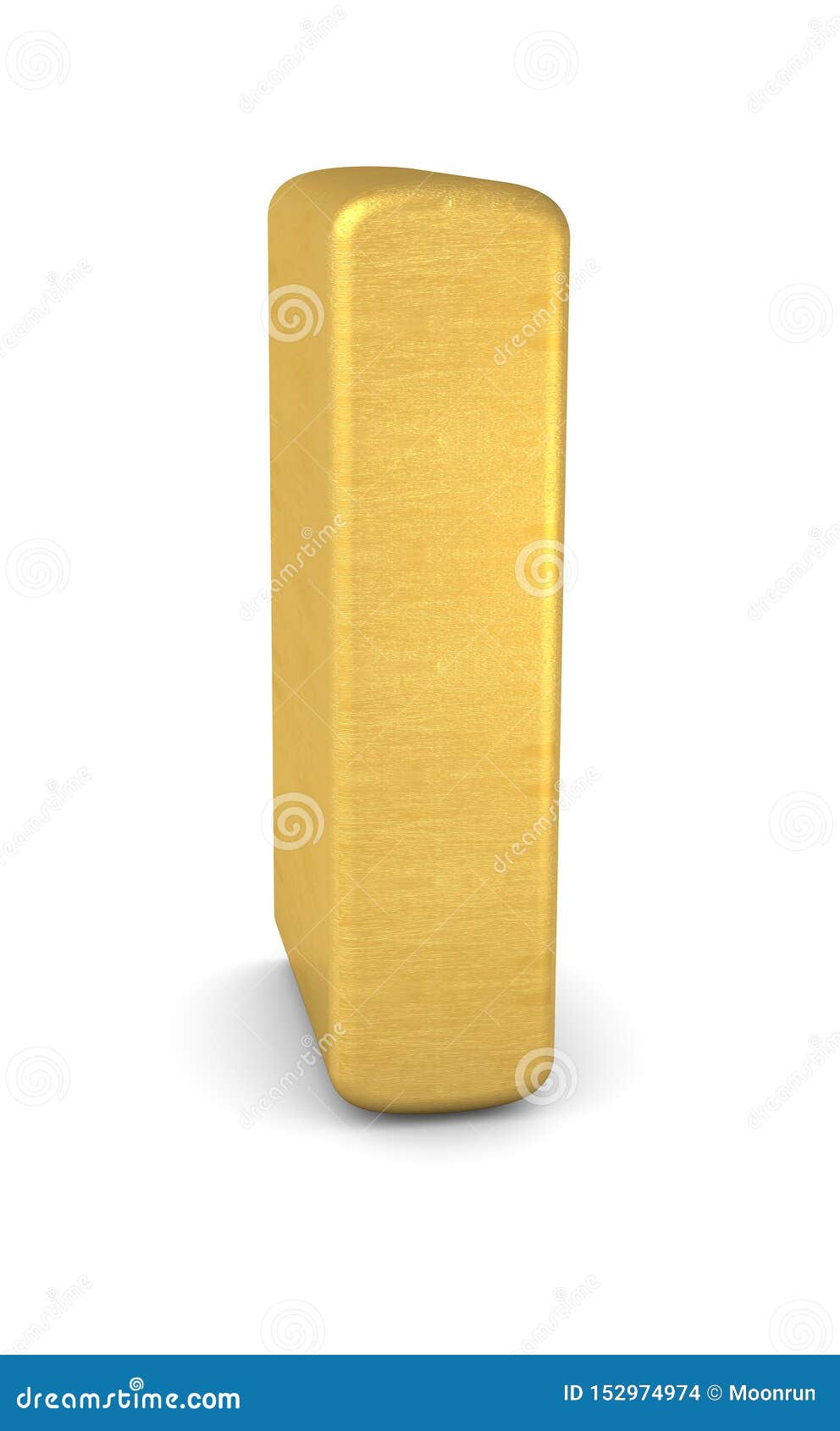 3d letter I gold stock illustration. Illustration of book - 152974974