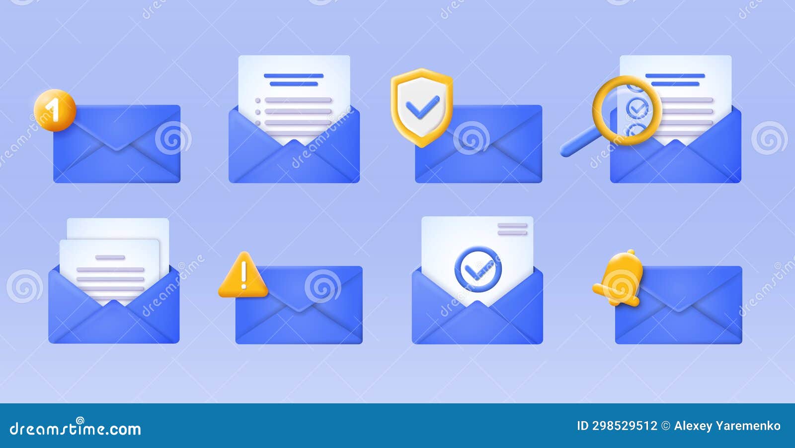 3D Letter icons vector set stock vector. Illustration of template ...