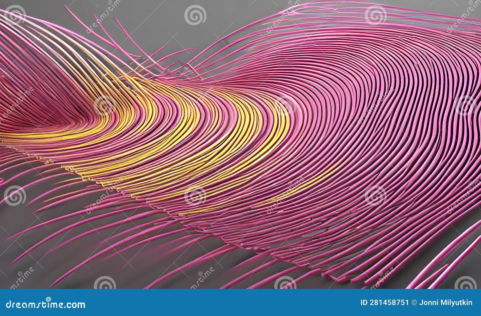3D Line Movement, Texture Using Different Shades of Pink, Red and ...