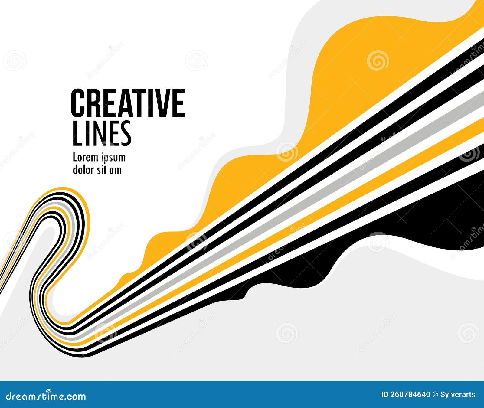 3D Lines in Motion Vector Abstract Background, Creative and Dimensional ...