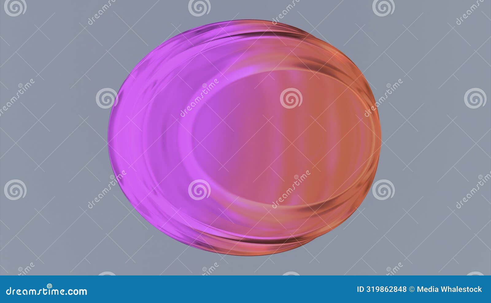 3D Liquid Ball with Moving Waves on Surface. Design. Colorful Ball ...
