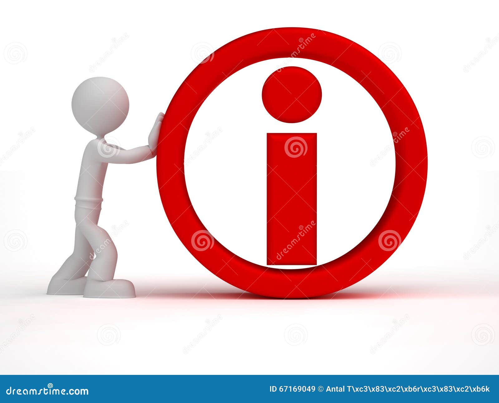 Information Sign Red