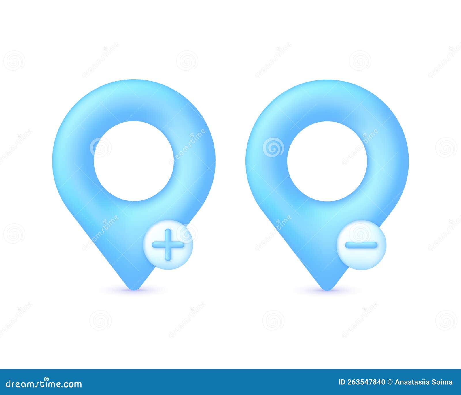 3D Location Pin and Plus, Minus Sign. GPS Navigator Pointer Stock ... 3D Location Pin and Plus, Minus Sign. GPS Navigator Pointer Stock ...