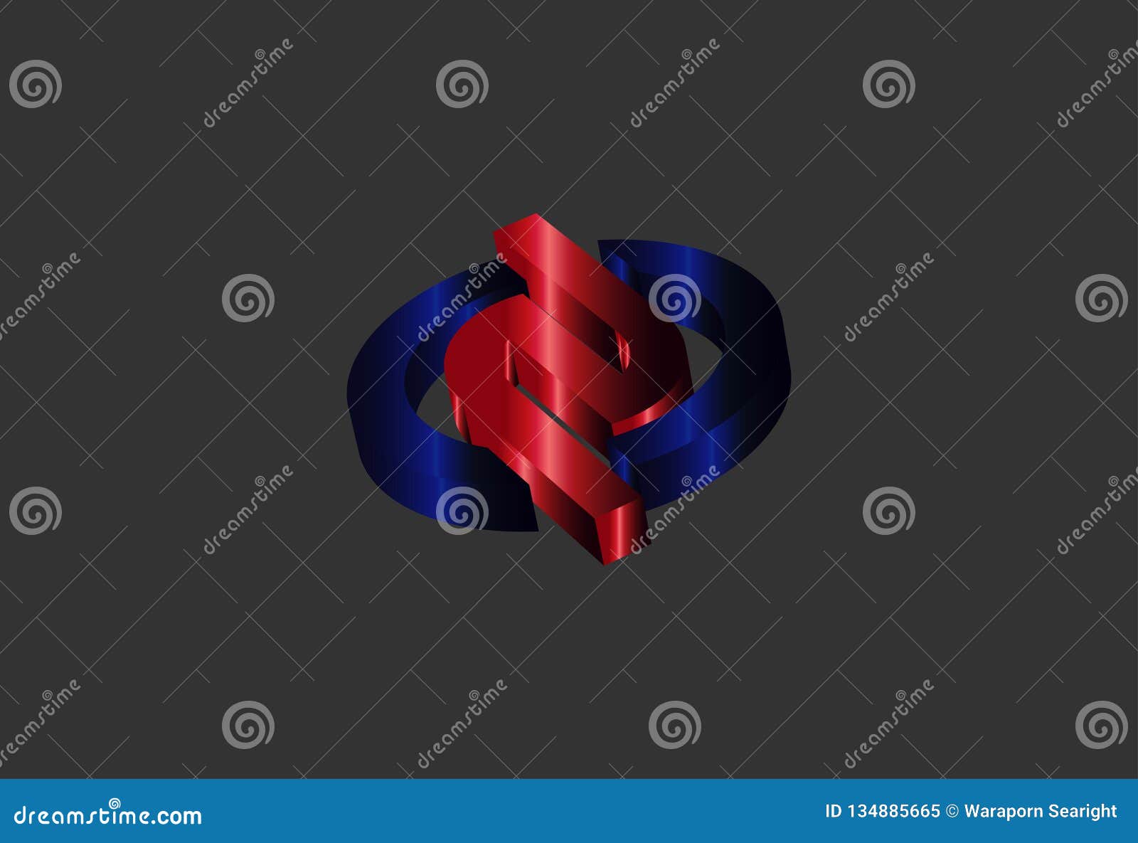 3D Logo Design for Business Logo Design Beautiful Colors Stock ...