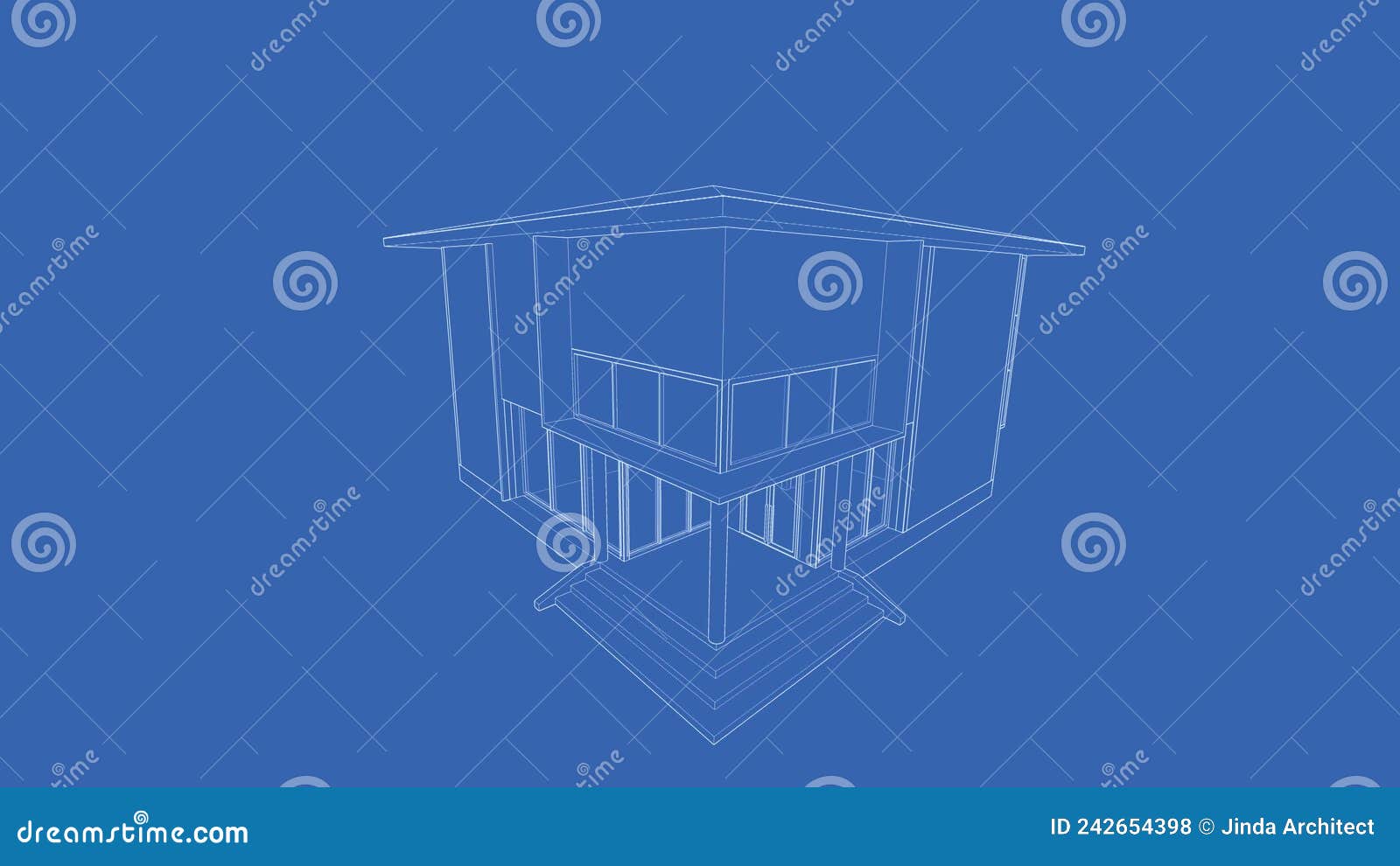 3D Looped Animation of Building Project Stock Footage - Video of movie ...