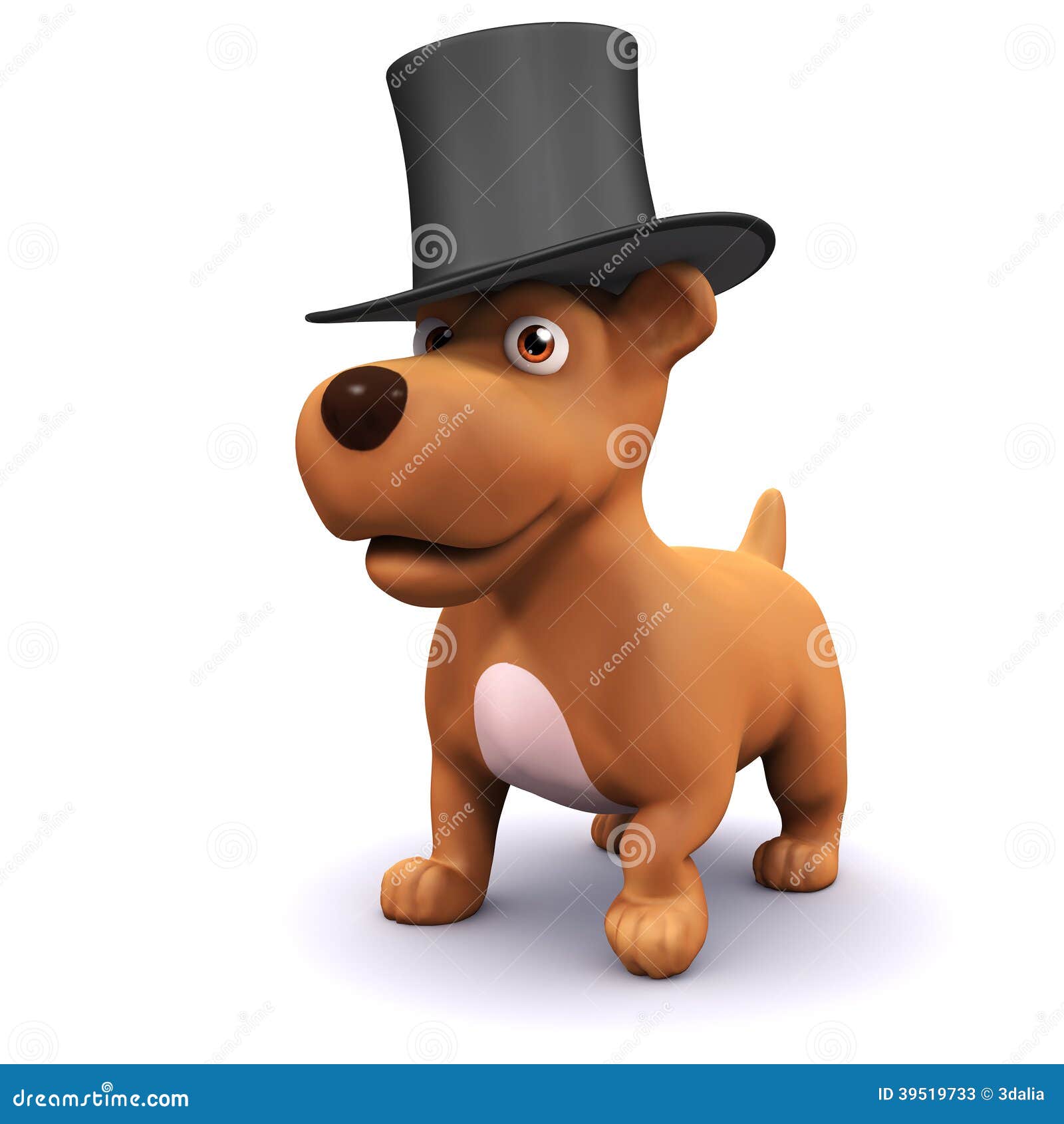 3d Lord pup stock illustration. Illustration of toon - 39519733