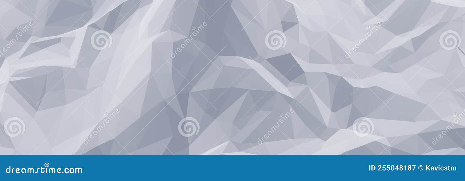 3D Low Polygon Ice Mountain. Glacial Landform. Ice Terrain Stock ...