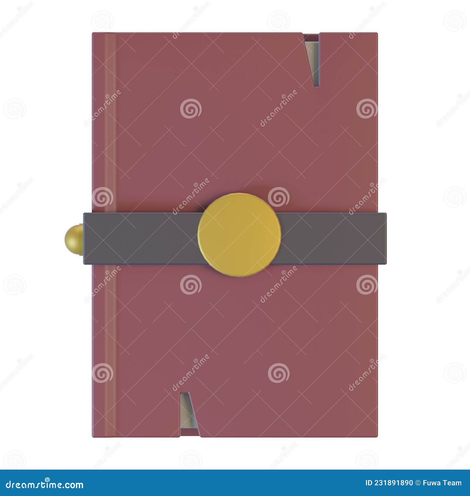 3D Magic Book Illustration stock illustration. Illustration of concrete ...