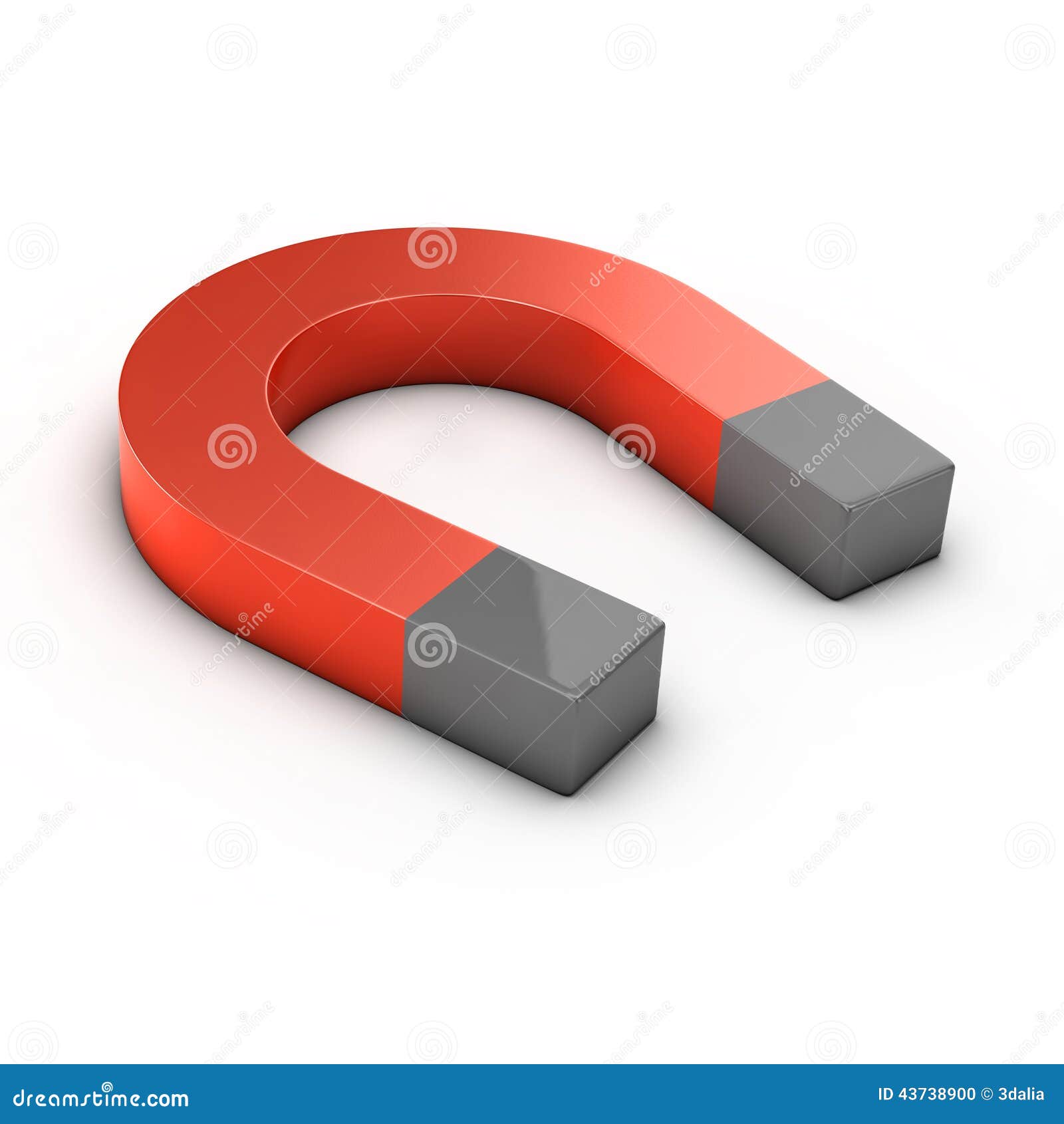 3d Magnet stock illustration. Illustration of physics - 43738900