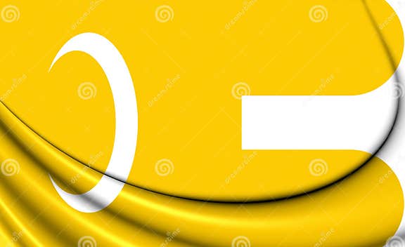 Mamluk Flag. 3D Illustration Stock Illustration - Illustration of ...